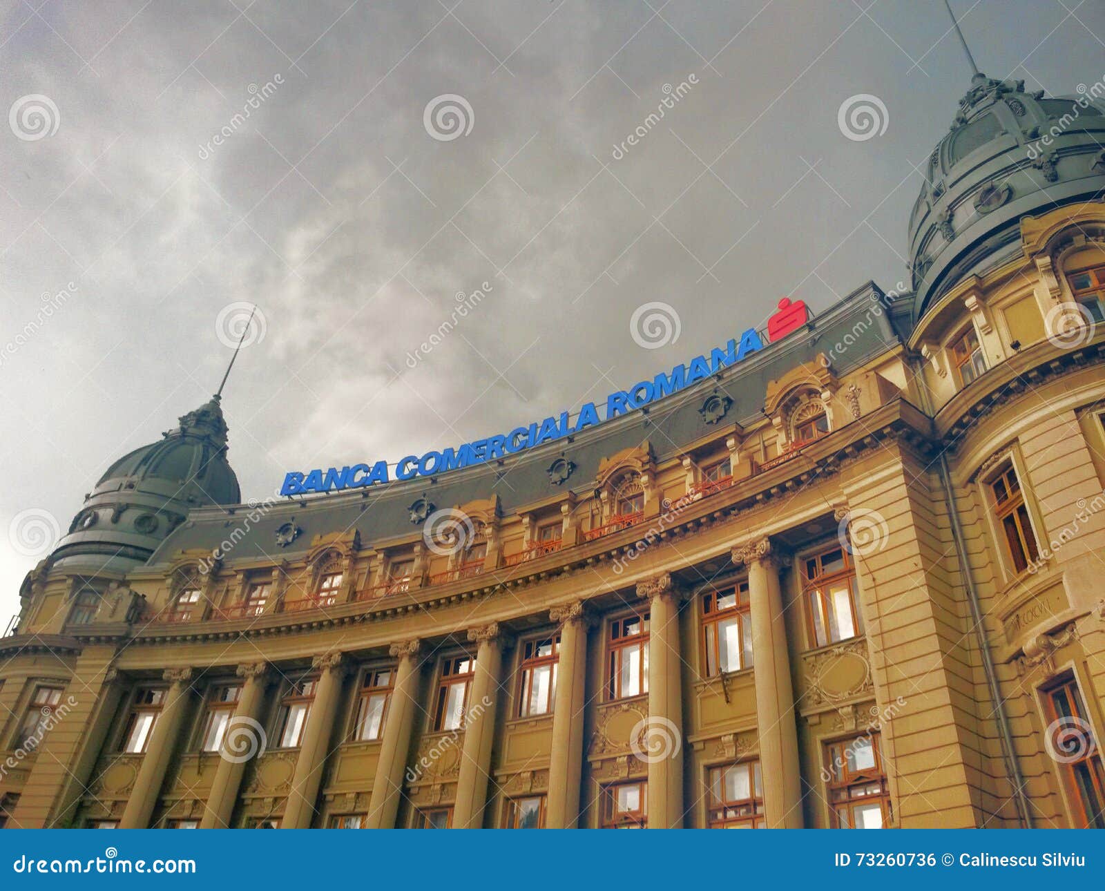 Romanian Commercial Bank editorial photo. Image of finances - 73260736