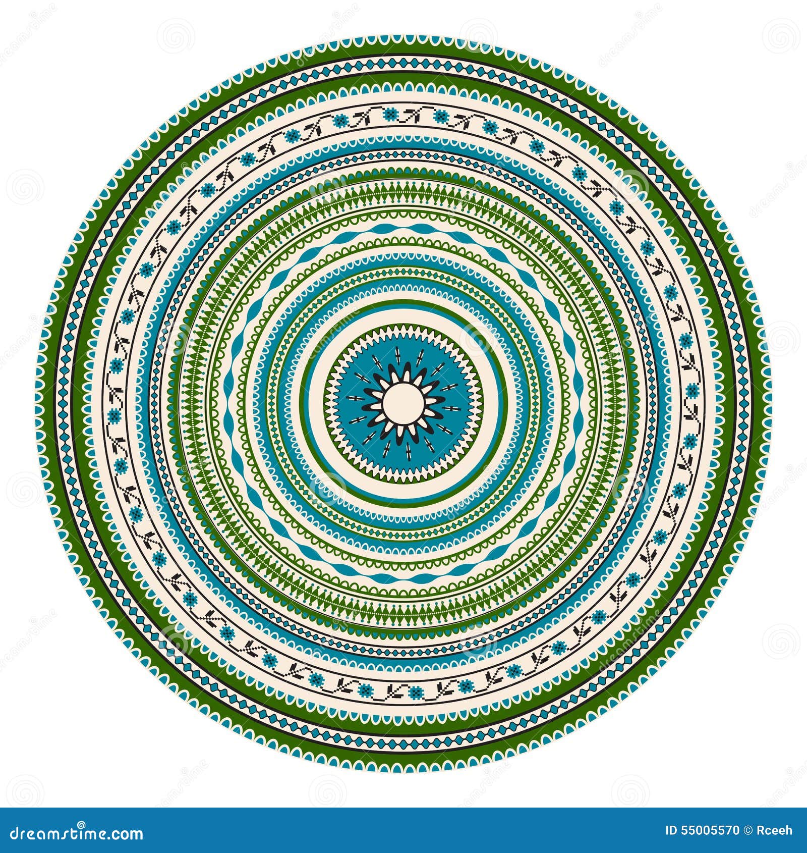 Romanian embroidery design stock illustration. Illustration of pattern ...