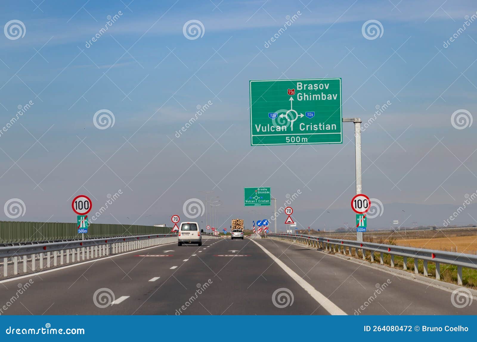Romanian Highway editorial photography. Image of transportation - 264080472