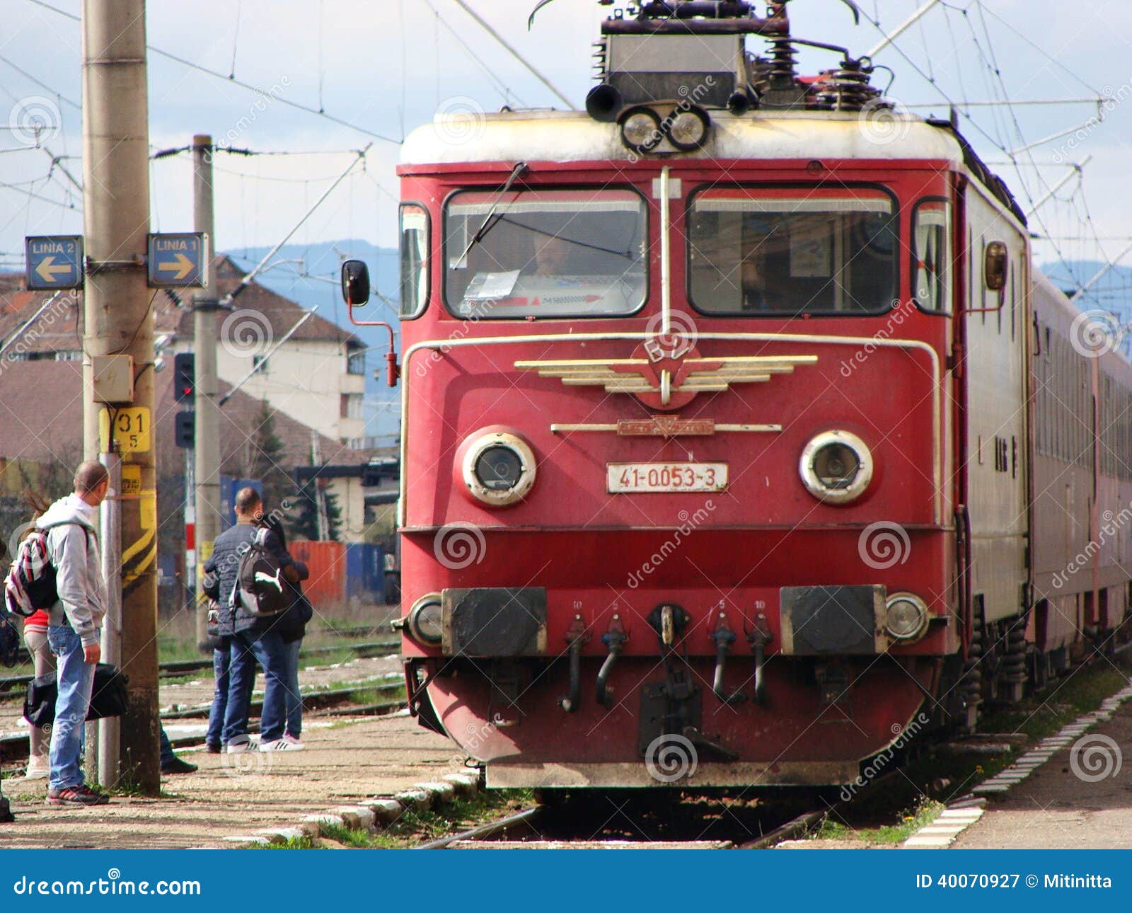 Romanian locomotive editorial photography. Image of transylvania - 40070927