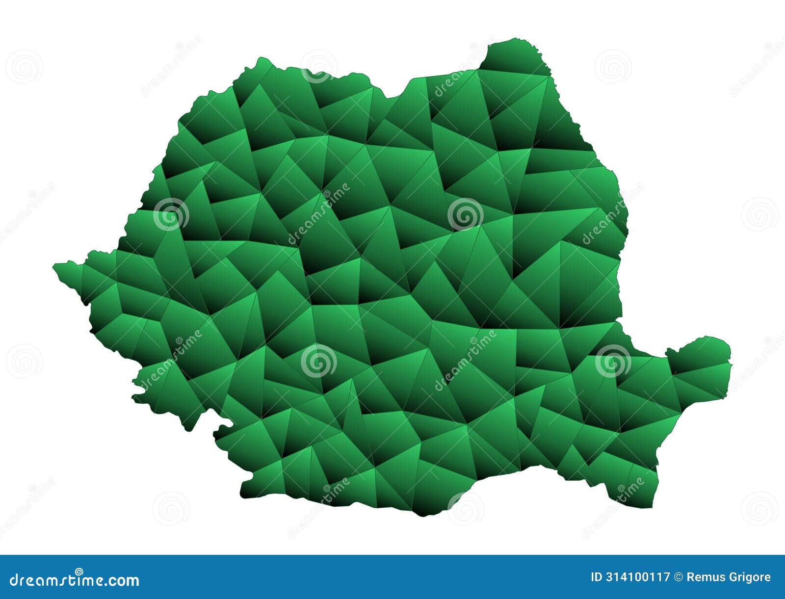 Stained Glass Romanian Map- Cdr Format Stock Vector - Illustration of ...