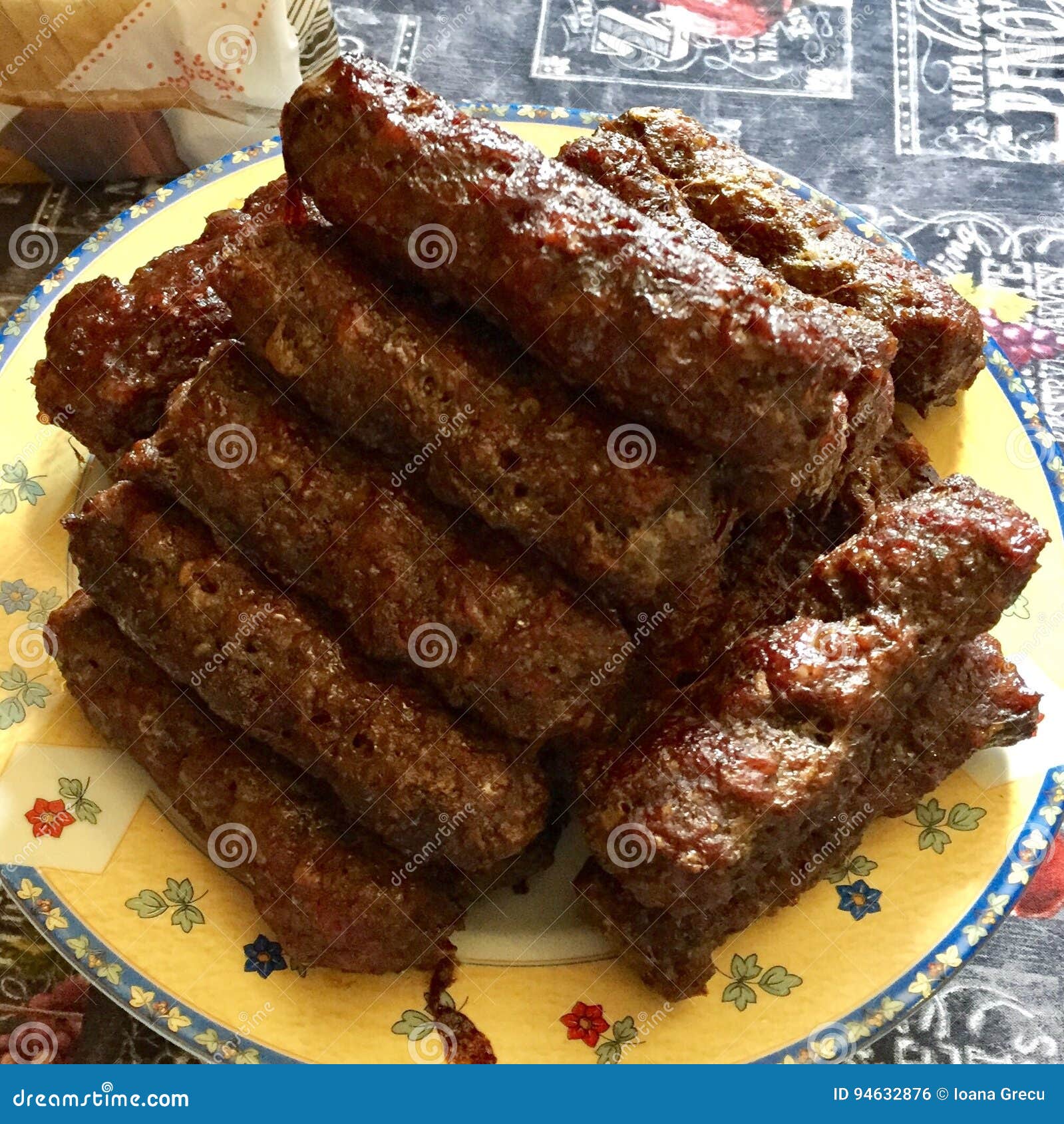 Romanian mici stock photo. Image of minced, food, tasty - 94632876