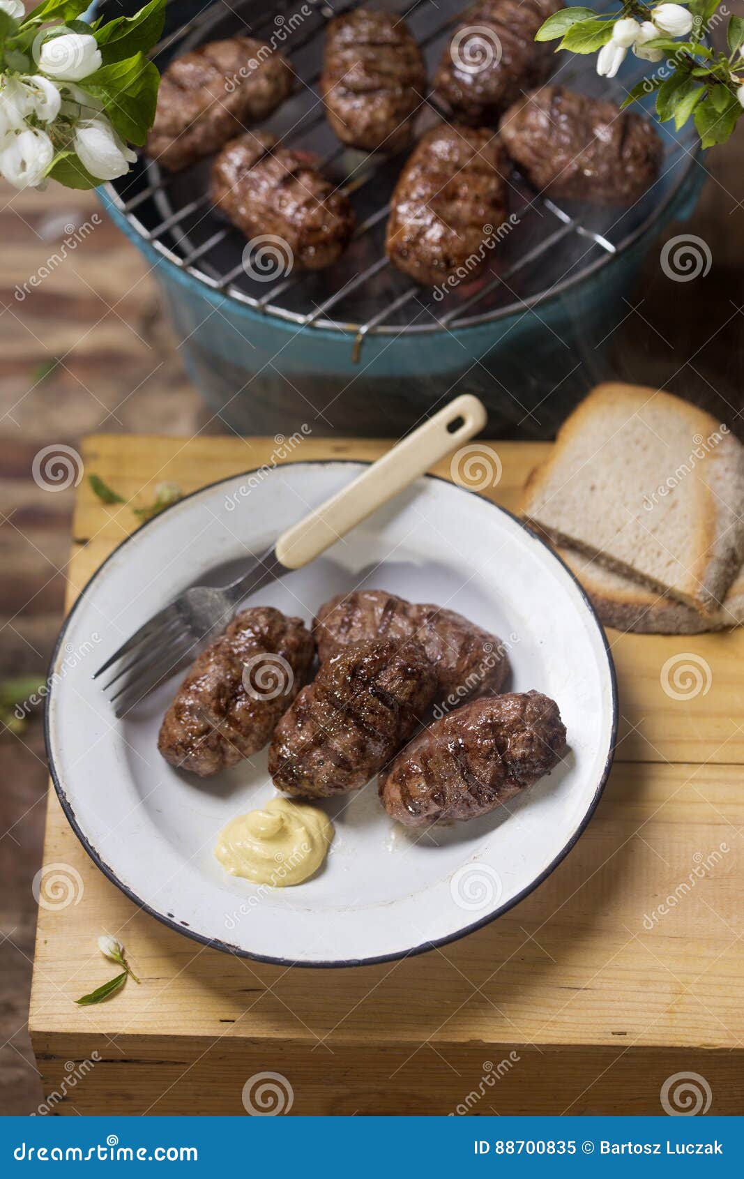 Romanian mici stock image. Image of beef, roasted, mici - 88700835