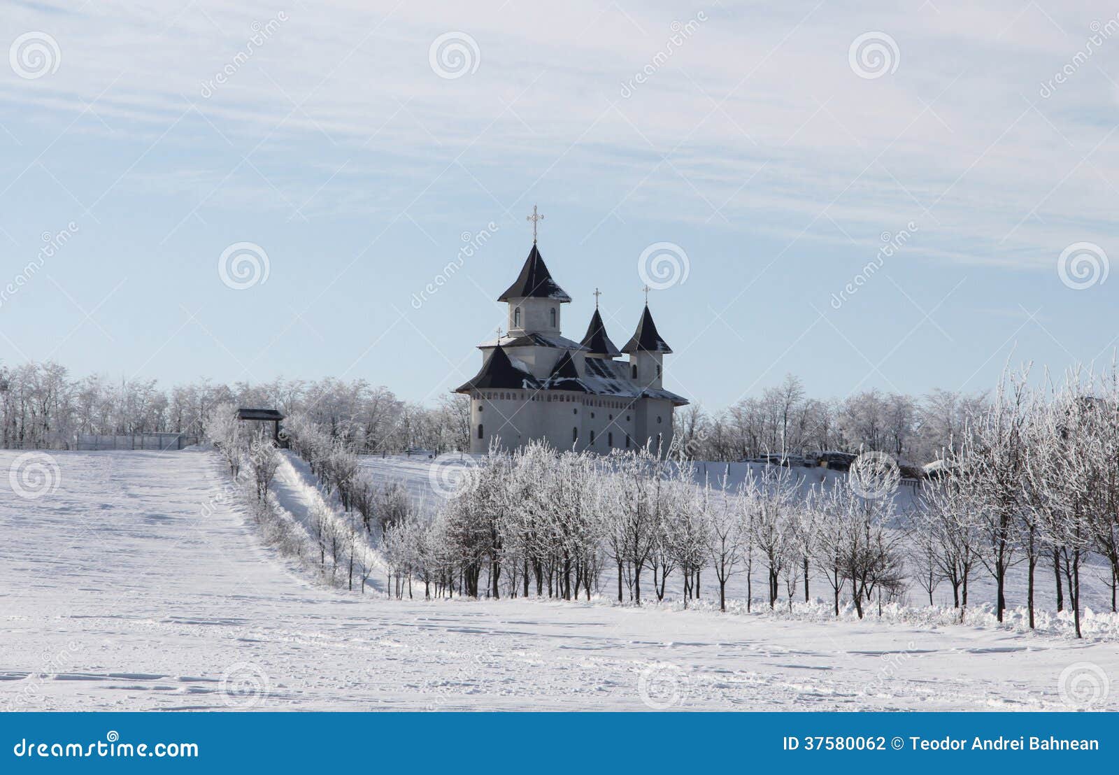 Romanian monastery stock photo. Image of tourism, medieval - 37580062