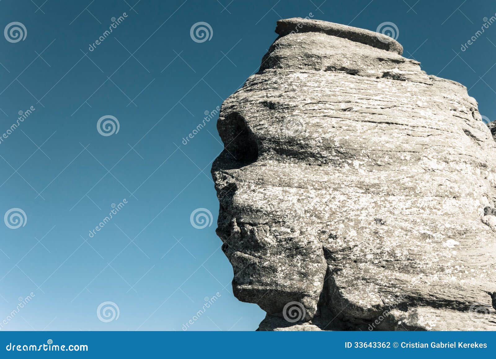 Romanian Natural Monument Called Sfinx Stock Photo - Image of formation ...