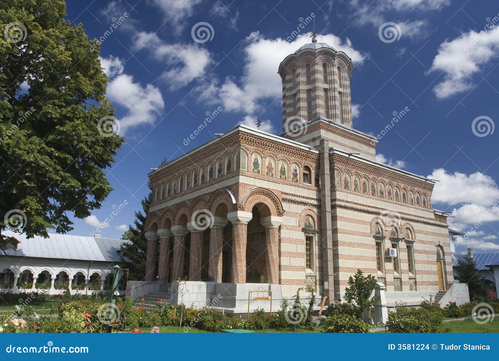 Romanian Orthodox Monastery Stock Photo - Image of monastery, orthodox ...