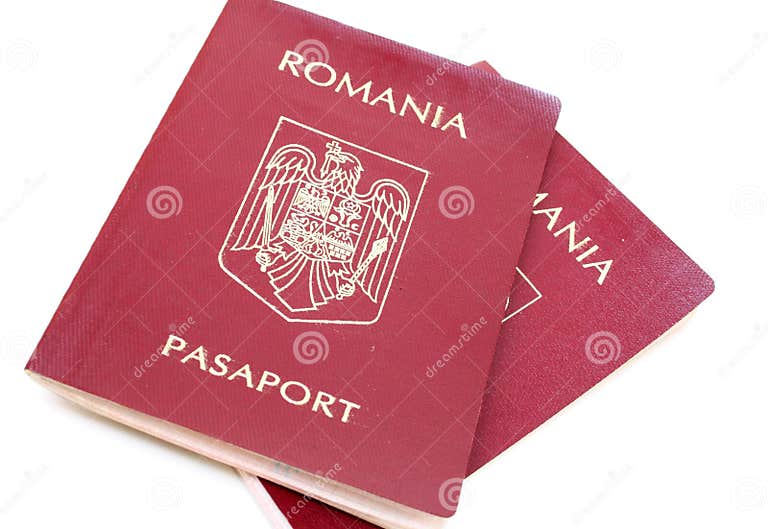 Romanian Passport stock photo. Image of tourism, papers - 28272414