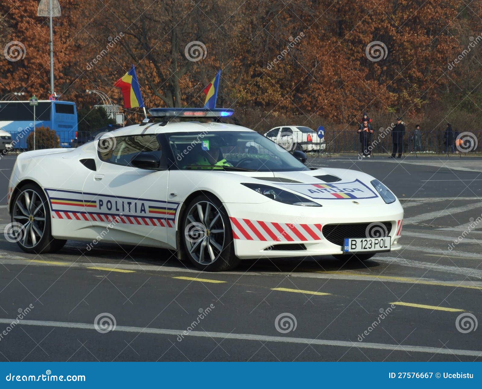 Romanian Police Car Editorial Photography - Image: 27576667