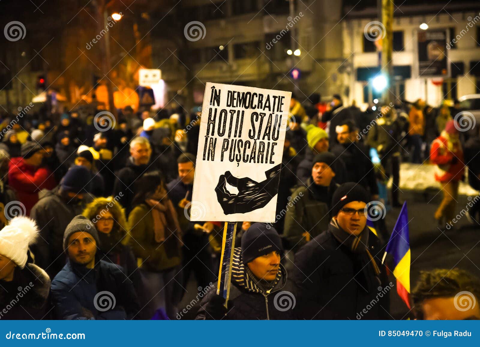 Romanian Protest 29/01/2017 Editorial Image - Image of mass ...