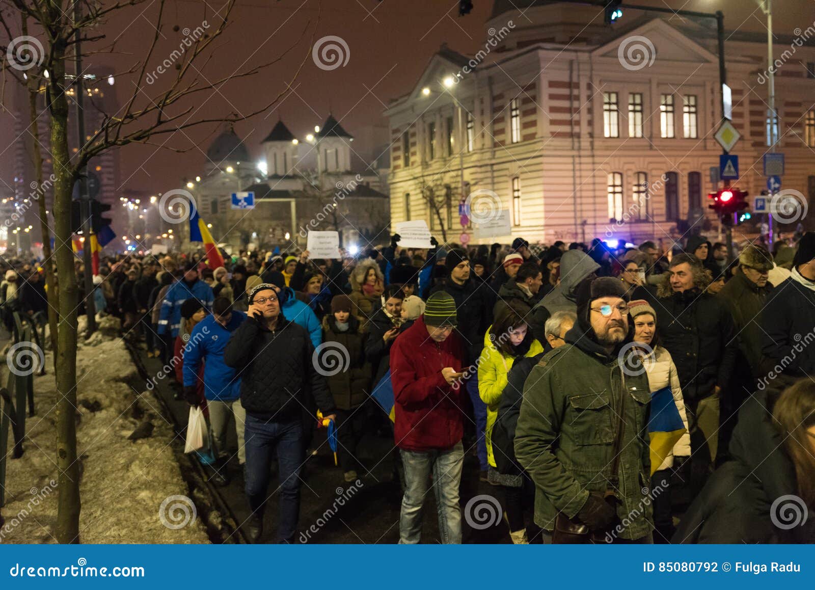 Romanian Protest 29/01/2017 Editorial Photography - Image of amnesty ...