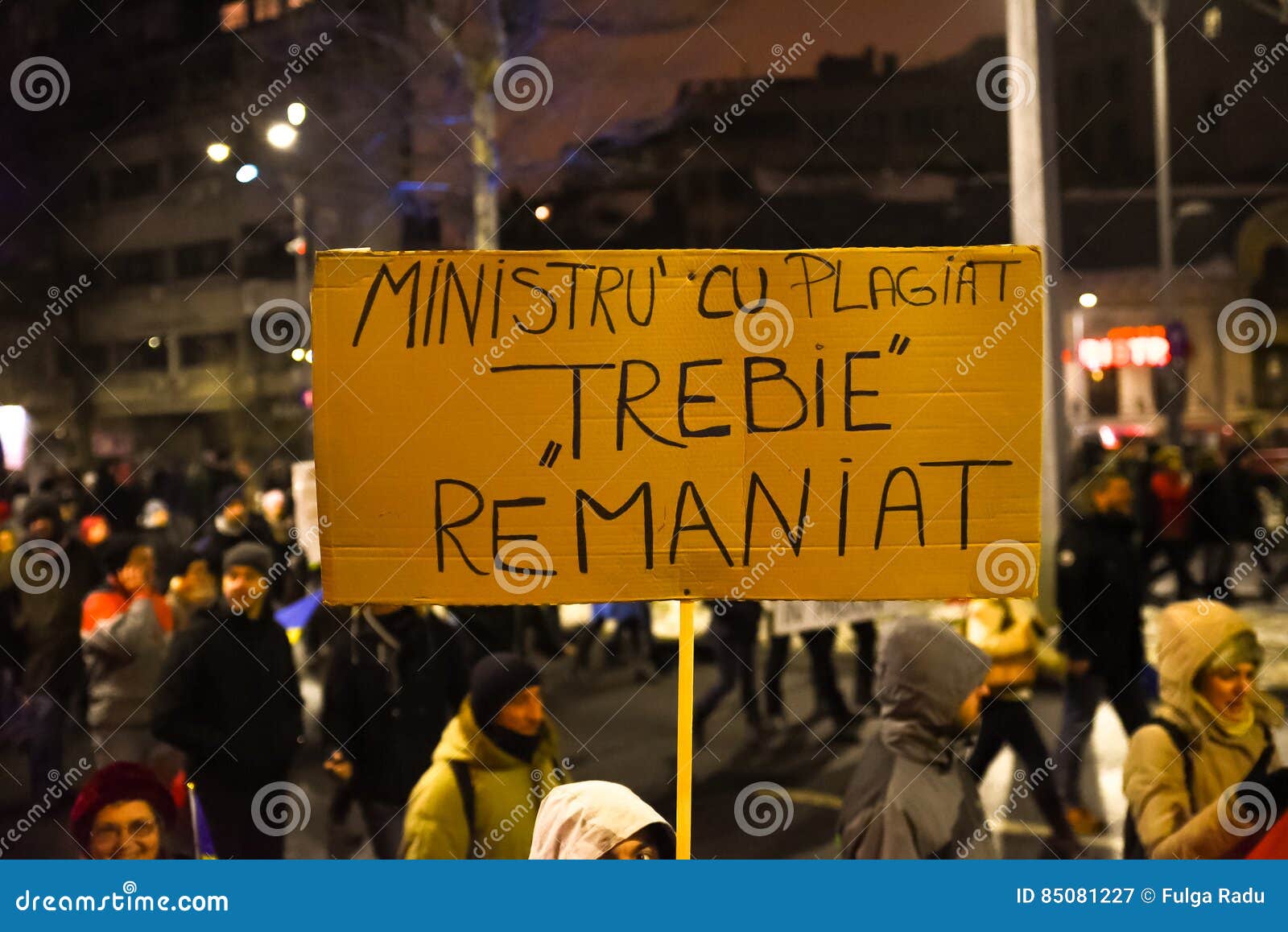Romanian Protest 29/01/2017 Editorial Photography - Image of activism ...