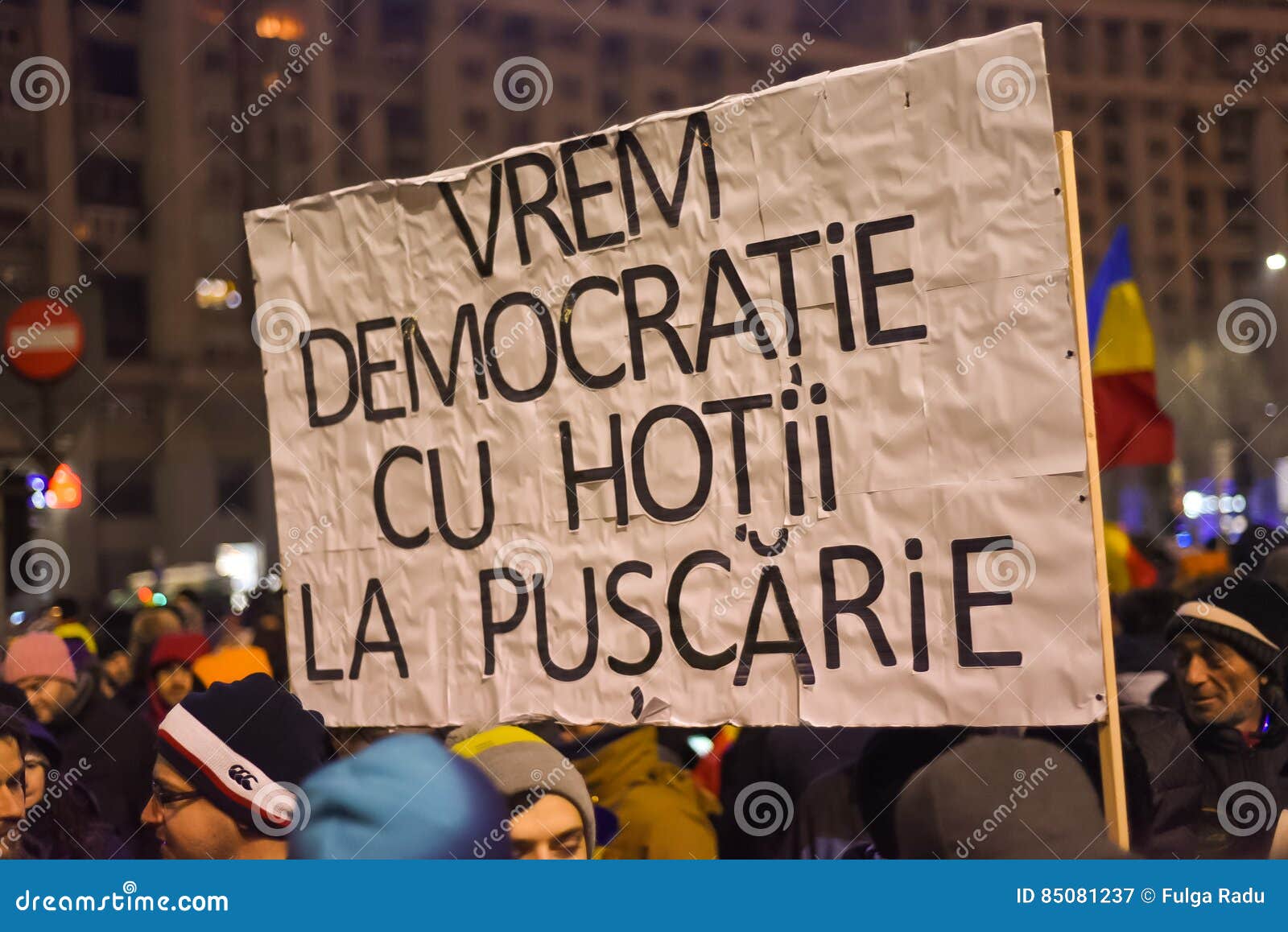 Romanian Protest 29/01/2017 Editorial Photography - Image of life ...