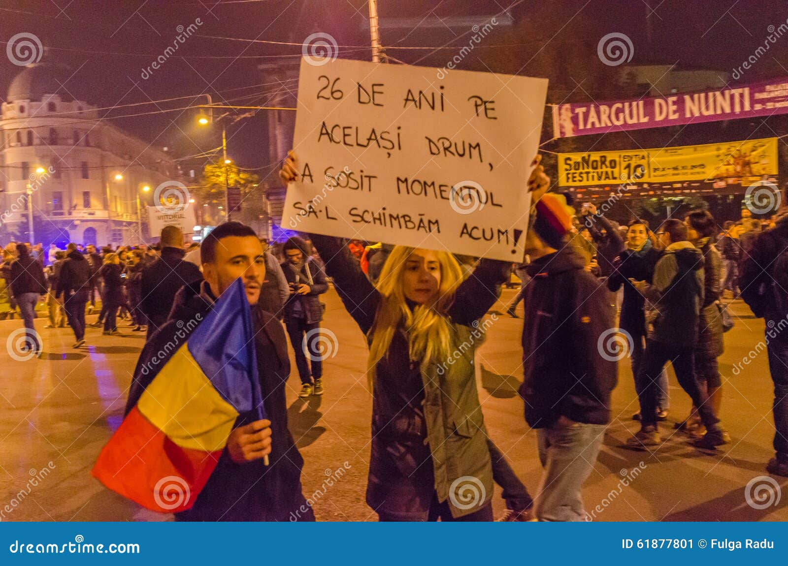 Romanian Protest 05/11/2015 Editorial Photo - Image of europe, johannis ...