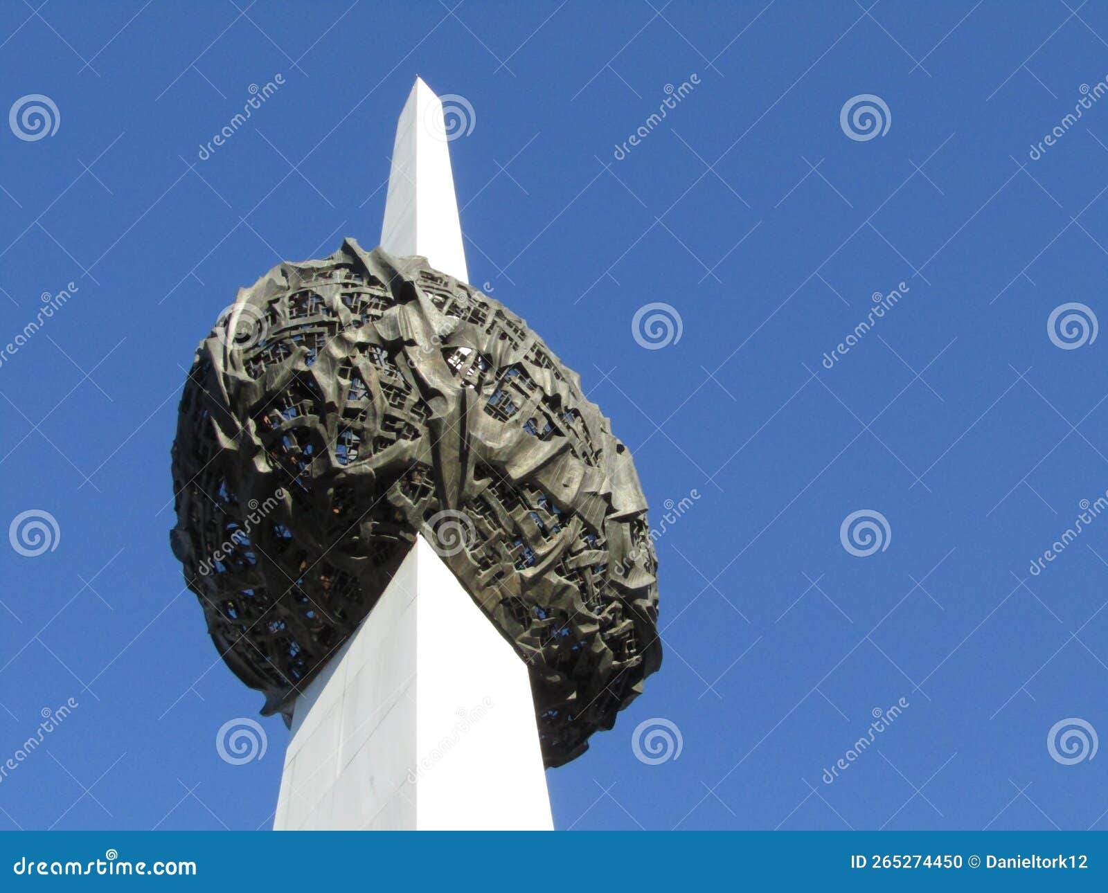 The Romanian Rebirth Memorial: the Pyramid Editorial Image - Image of ...
