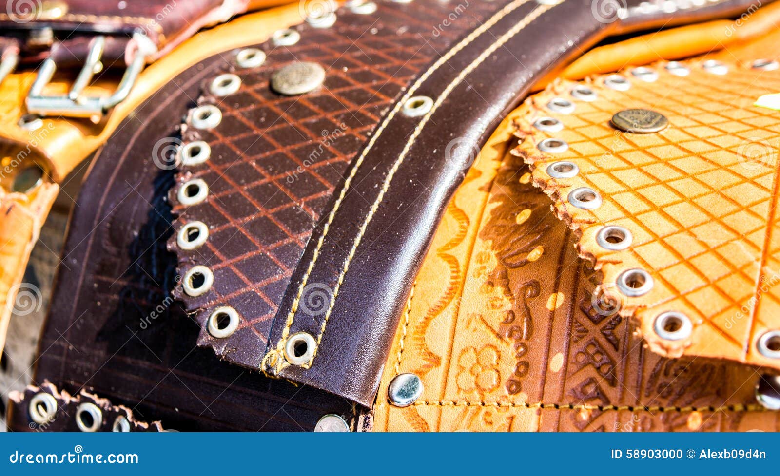 Romanian shepherd belts stock photo. Image of colored - 58903000