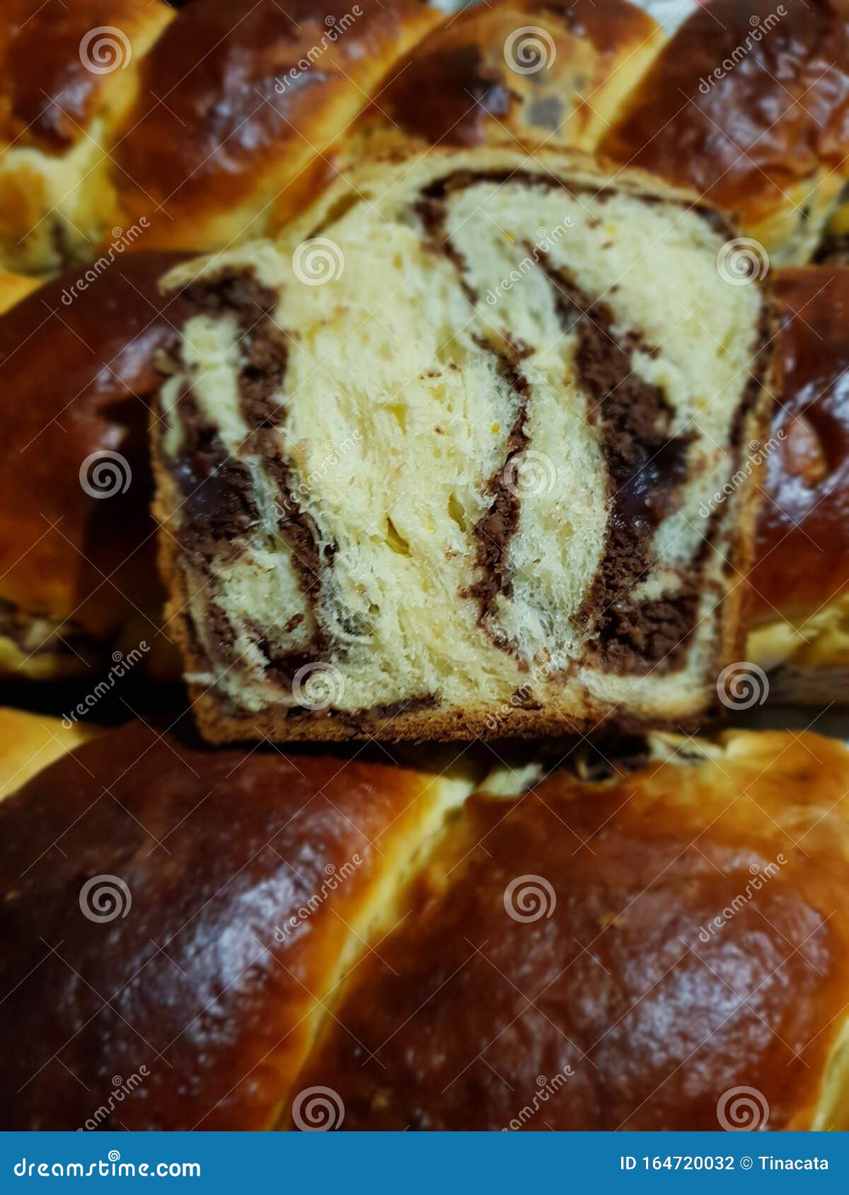 Romanian Traditional Cake Called Cozonac Stock Photo - Image of called ...