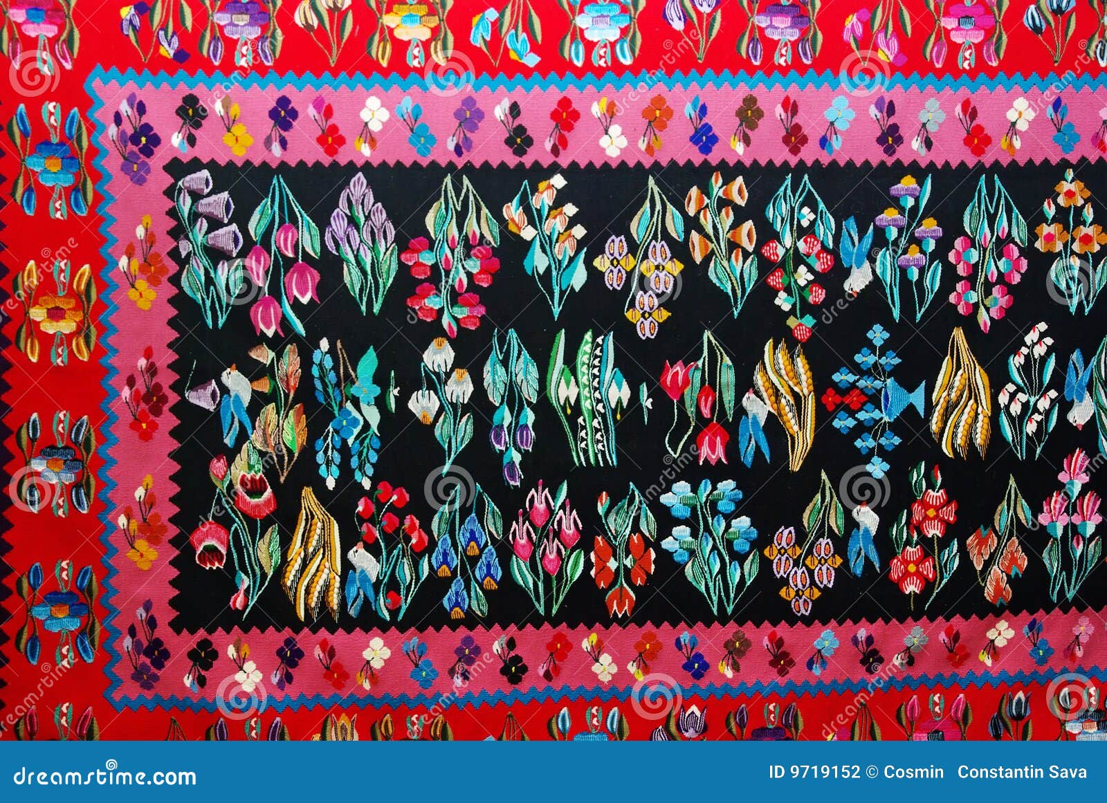 Romanian Traditional Carpet Stock Photo - Image of handbags, purse: 9719152