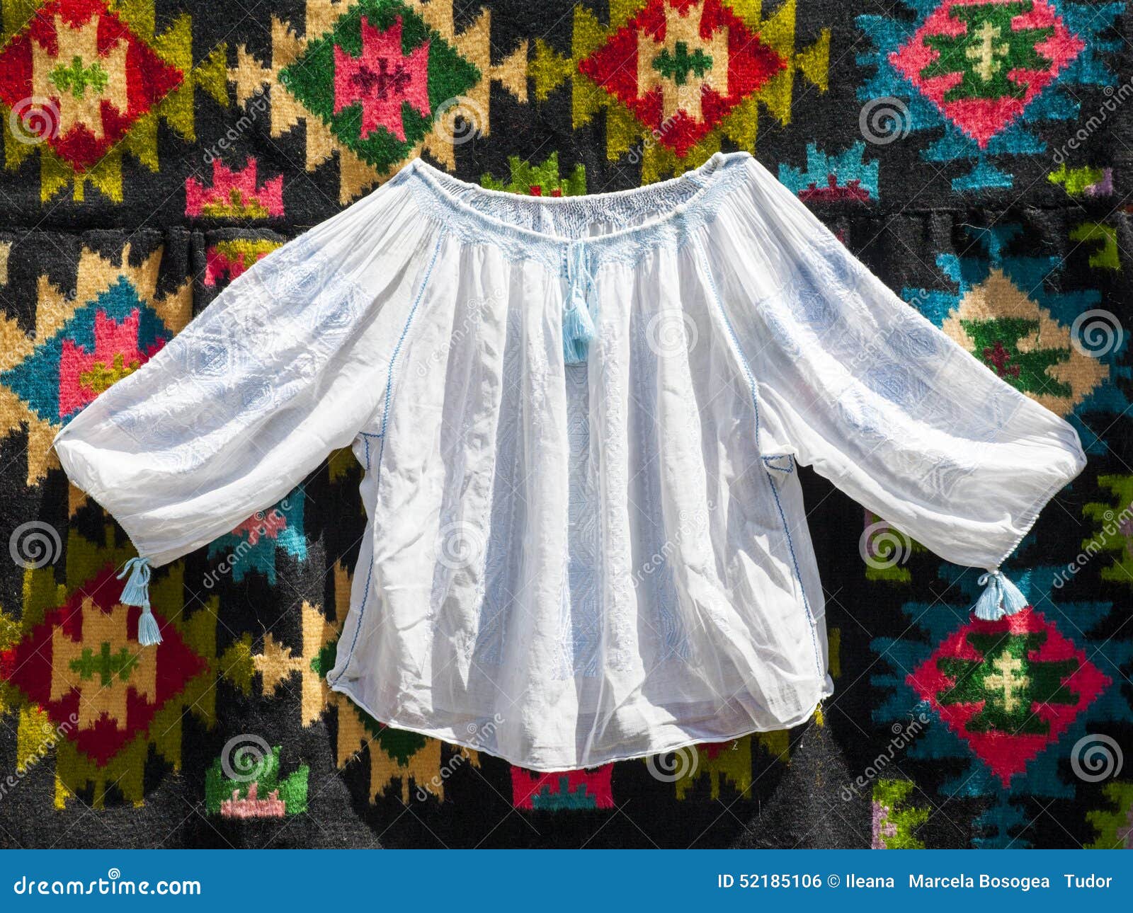 Romanian Traditional Clothes Stock Photo - Image of beautiful, national ...