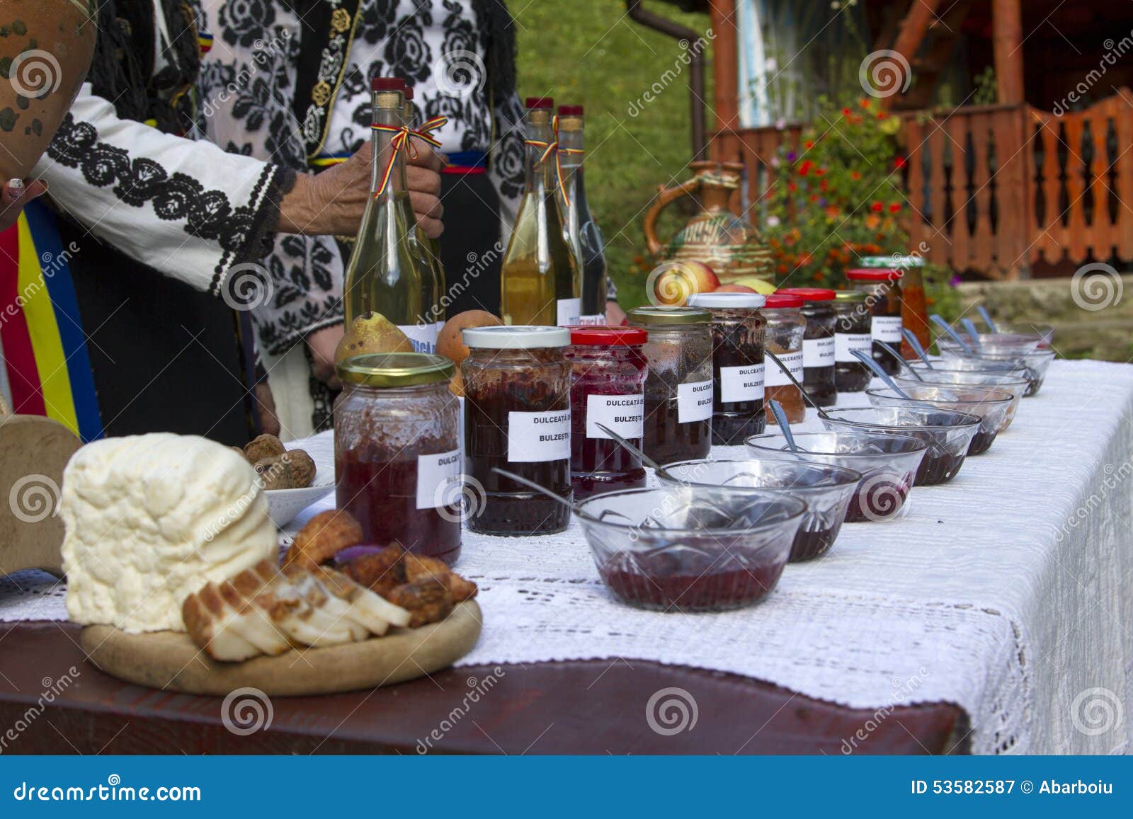 Romanian traditional food stock image. Image of preserved - 53582587