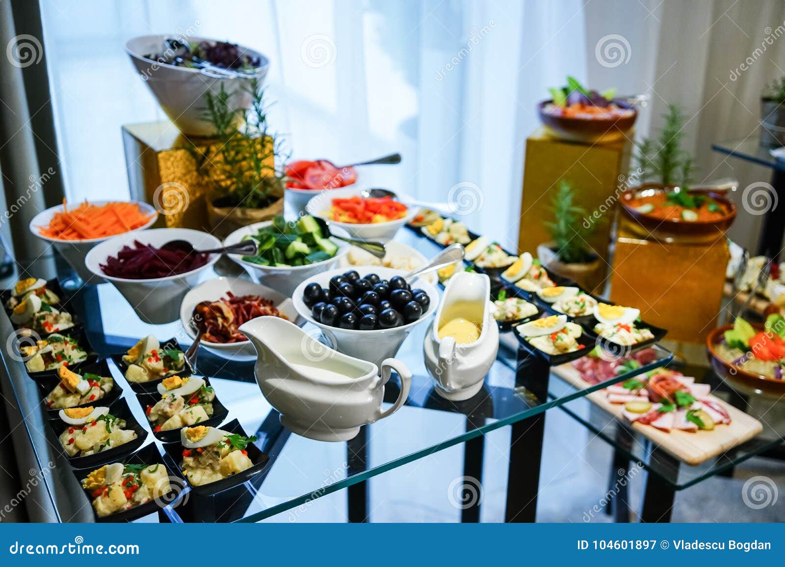 Romanian Traditional Food on Table Stock Image - Image of food, table ...