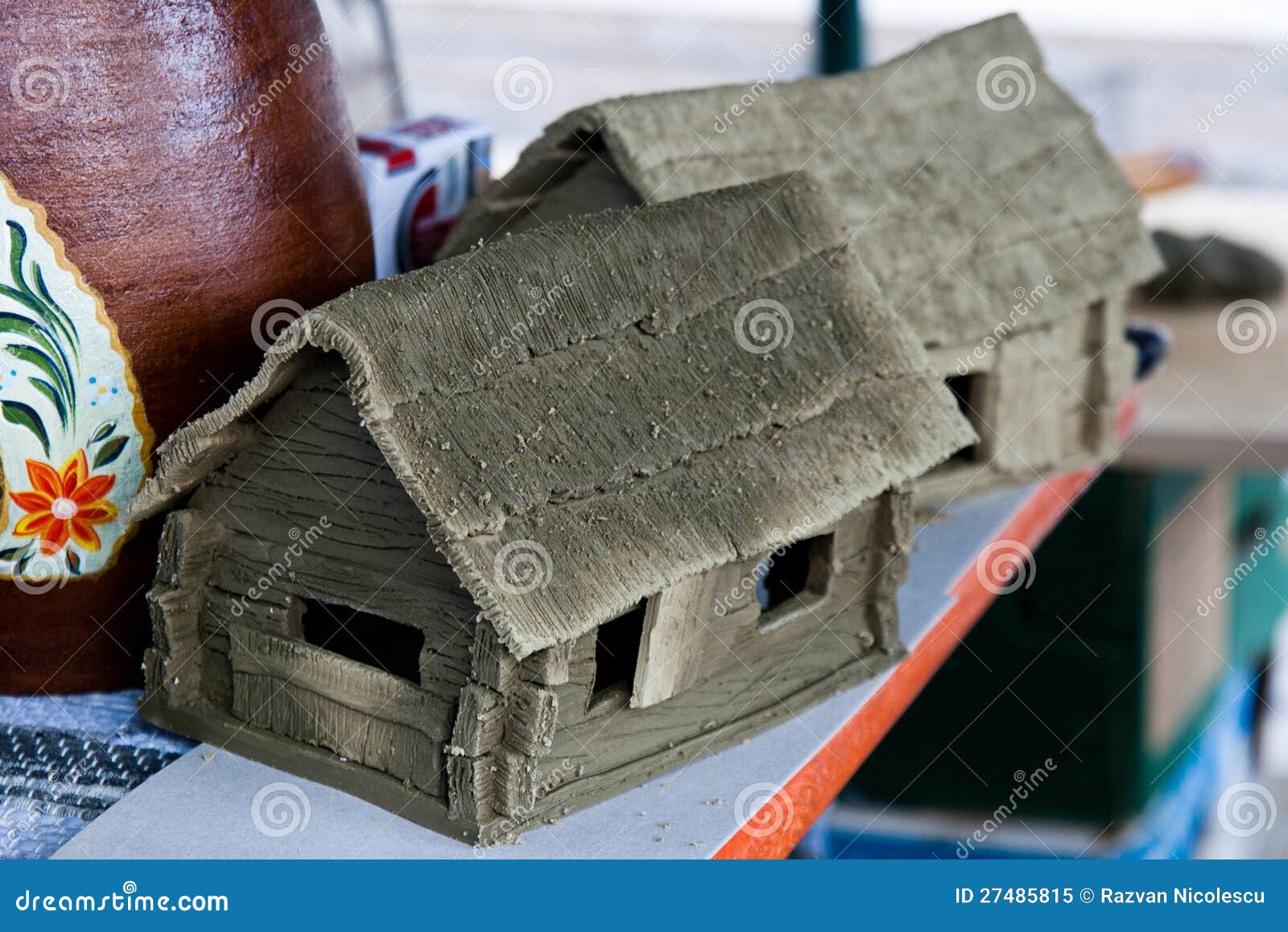 Clay House Model