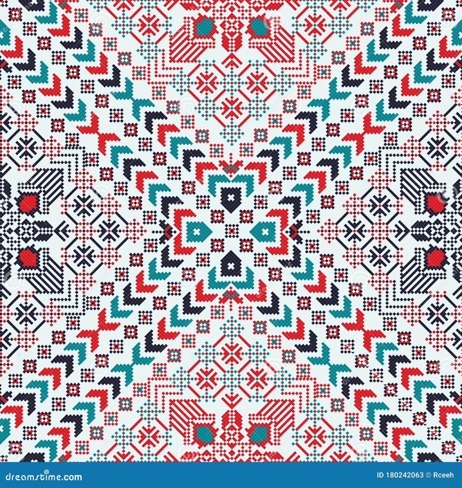 Romanian Traditional Pattern Stock Vector - Illustration of frame ...