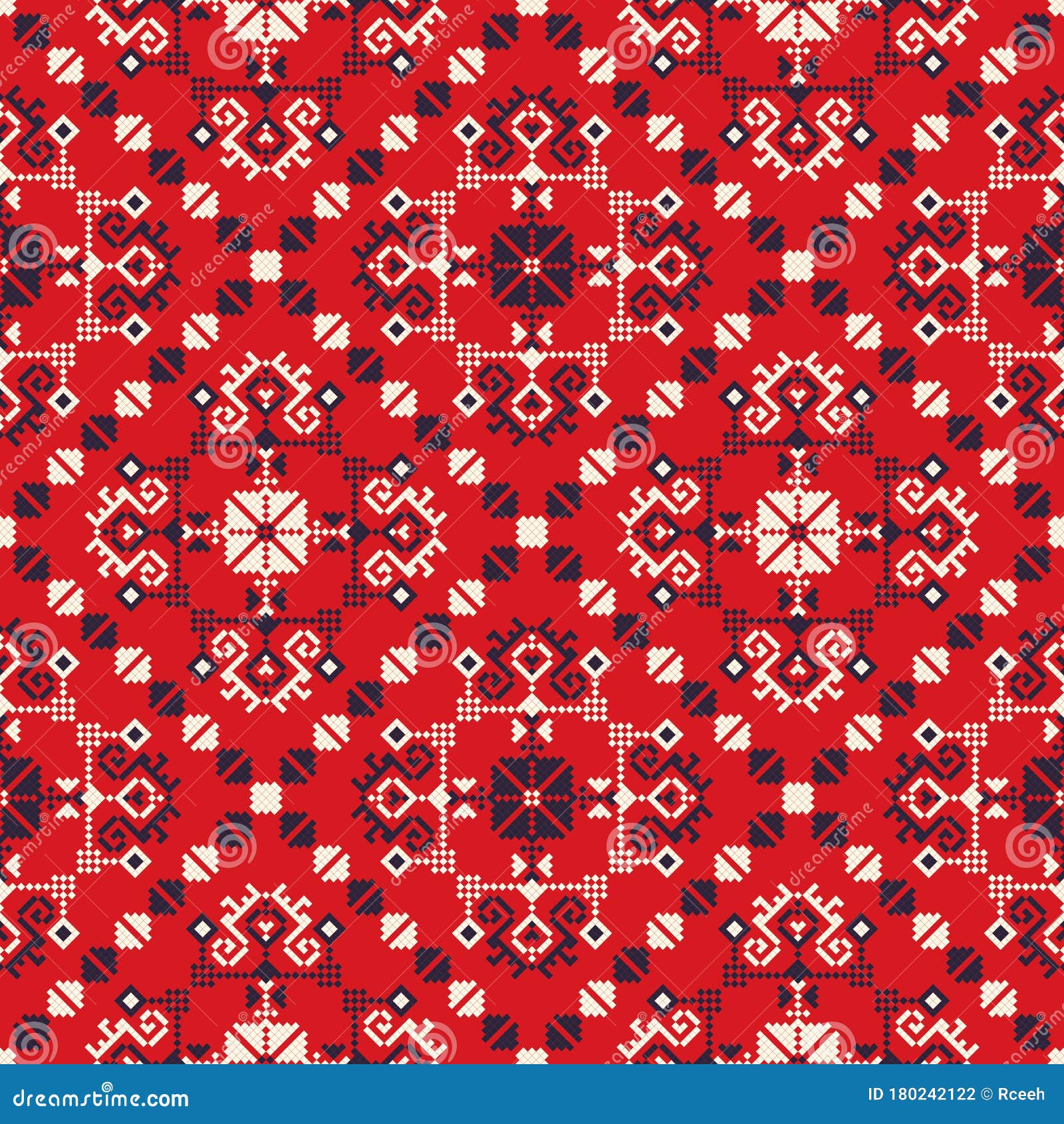 Romanian Traditional Pattern Stock Vector - Illustration of culture ...