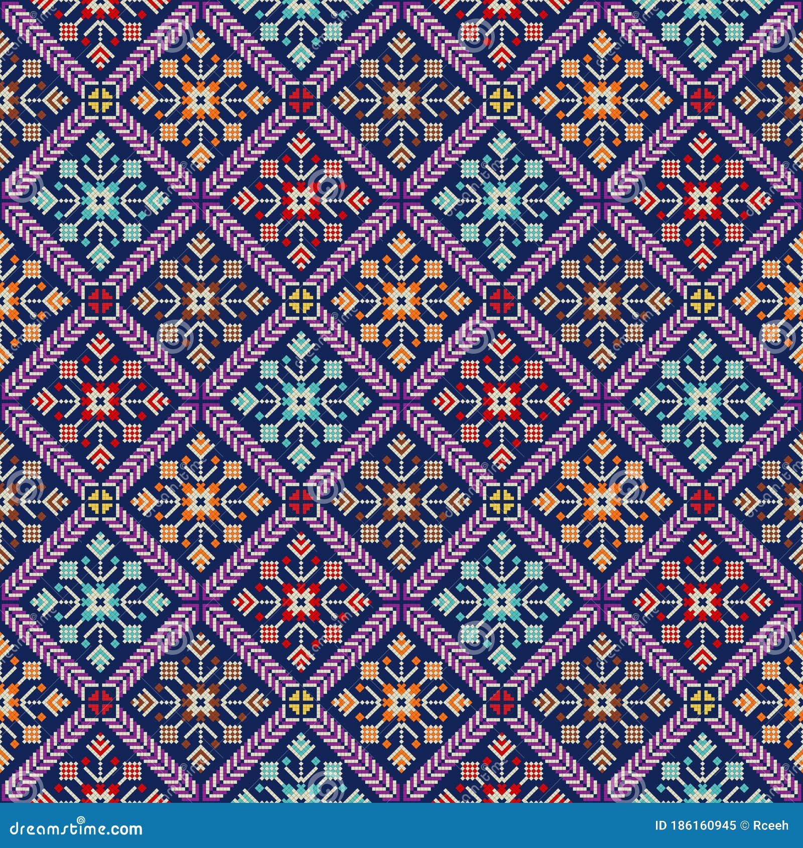 Romanian Traditional Pattern 58 Stock Vector - Illustration of ...