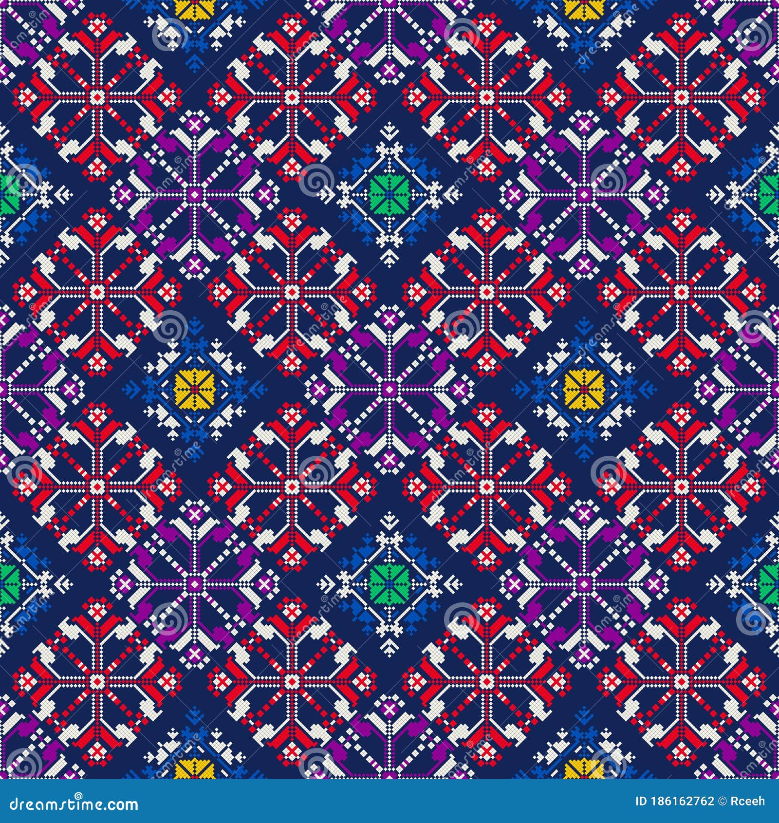 Romanian Traditional Pattern 63 Stock Vector - Illustration of ethnic ...