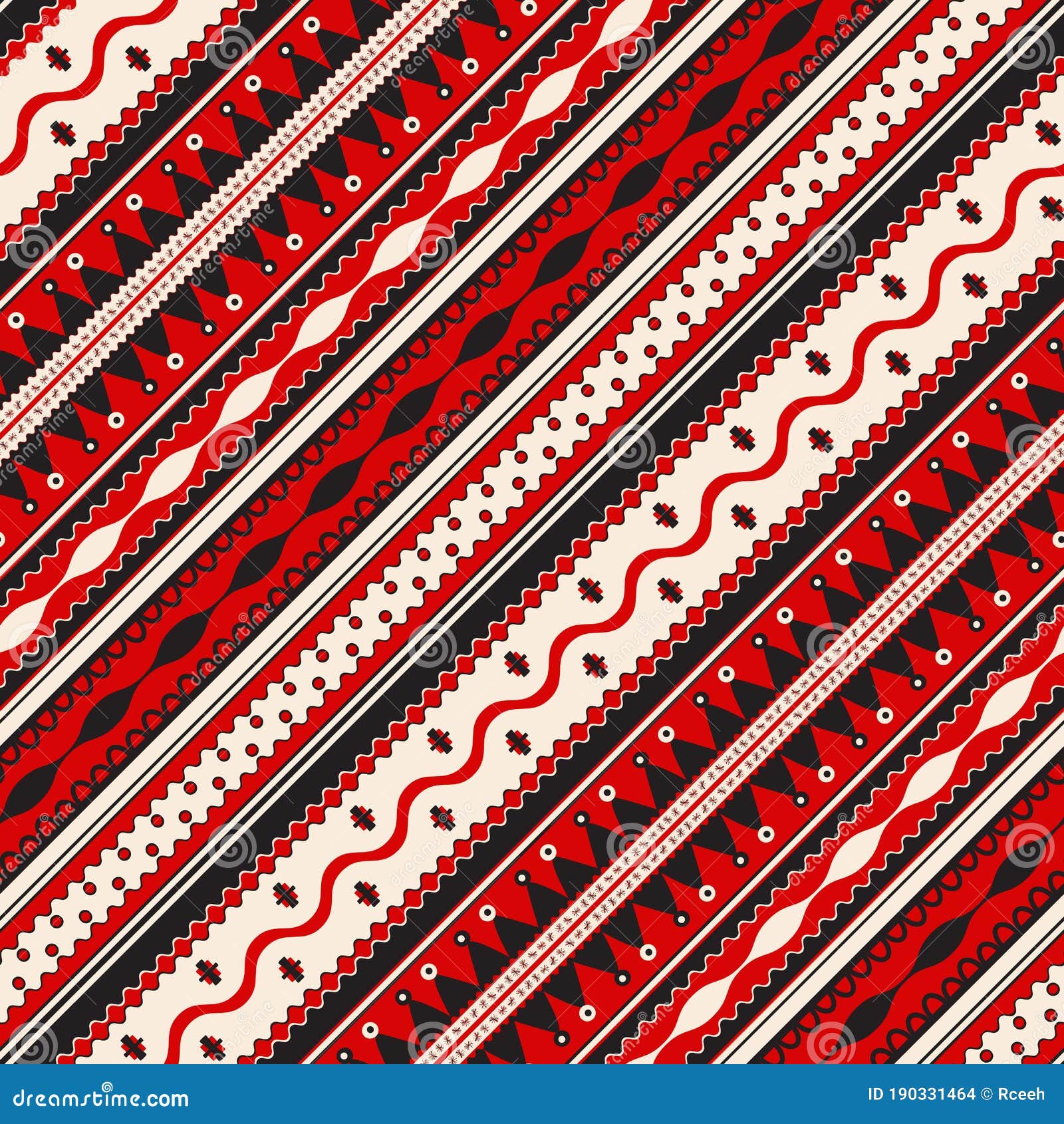 Romanian Traditional Pattern 75 Stock Vector - Illustration of detail ...