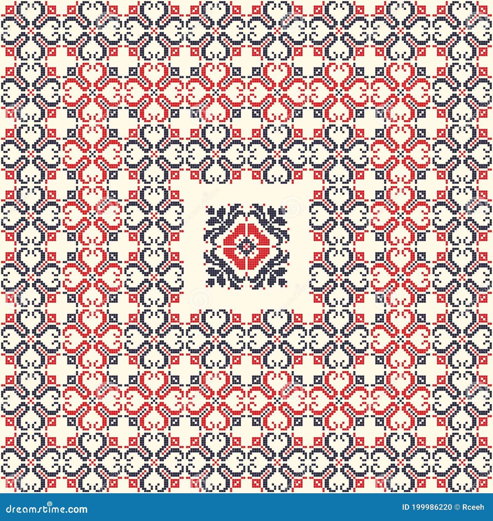 Romanian Traditional Pattern 115 Stock Vector - Illustration of culture ...