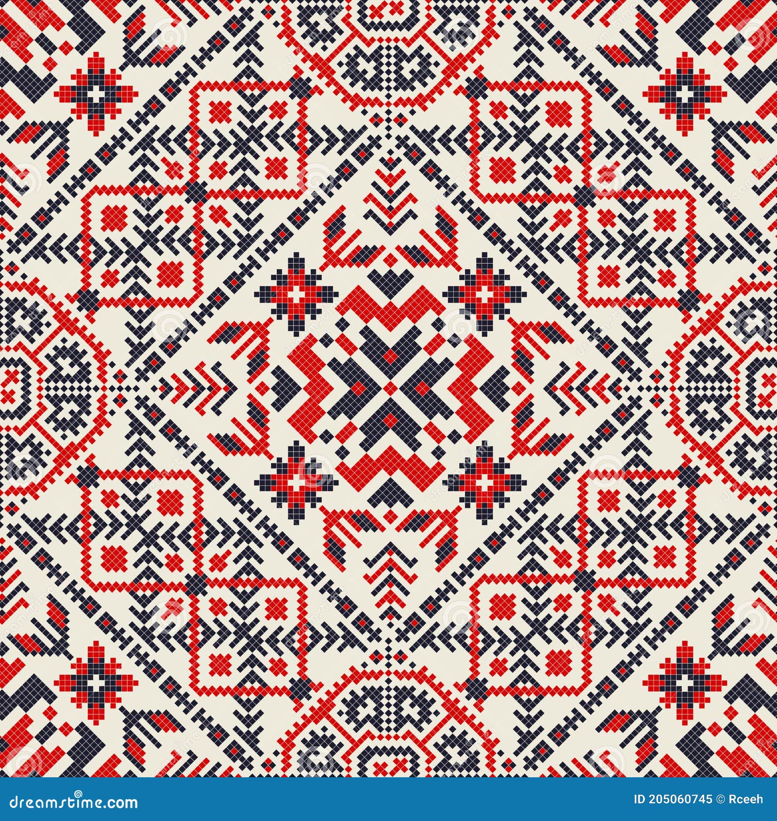 Romanian Traditional Pattern Stock Vector - Illustration of graphic ...