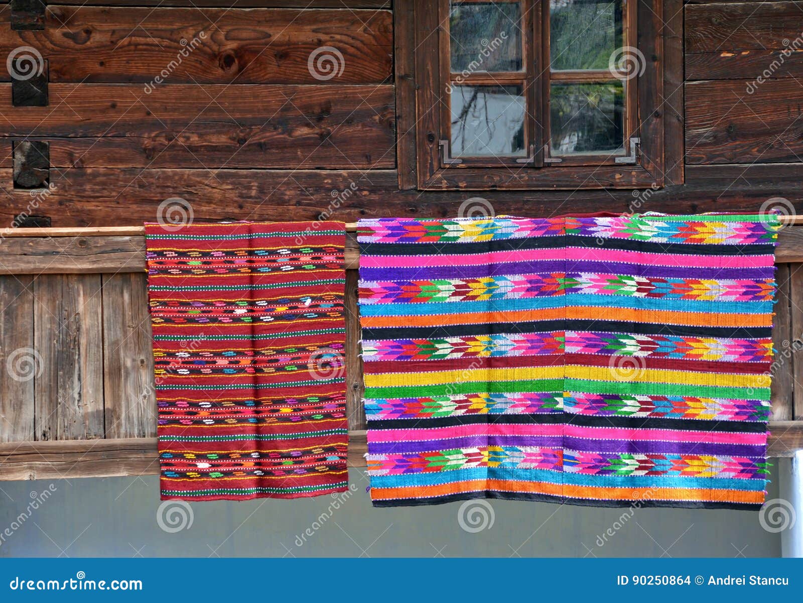 Romanian traditional rug stock photo. Image of party - 90250864