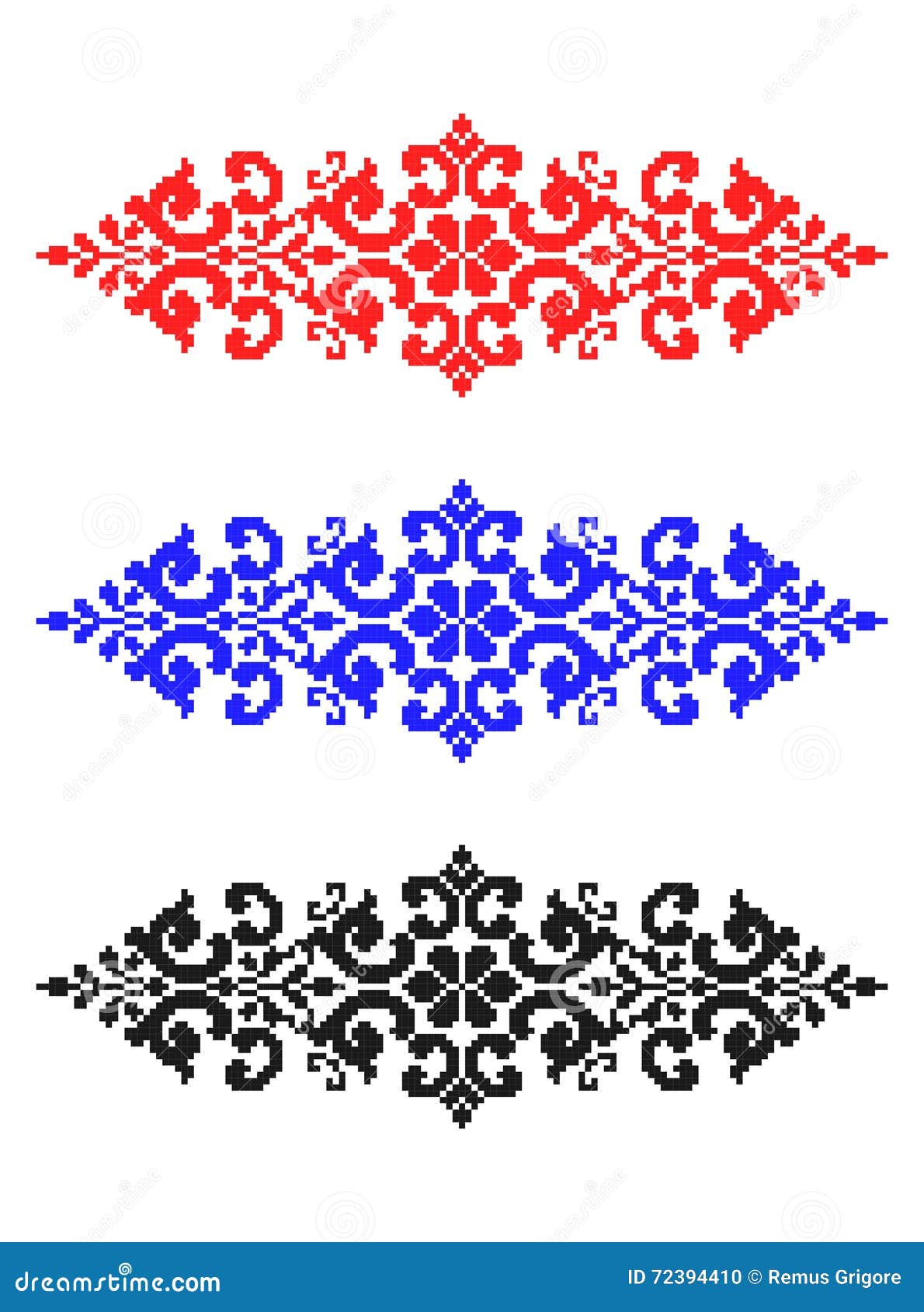 Romanian Traditional Theme - Cdr Format Stock Vector - Illustration of ...
