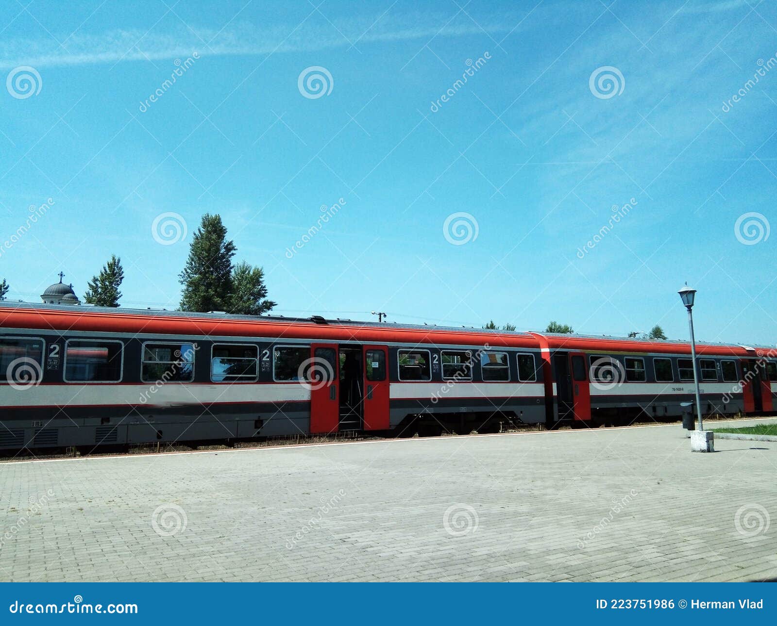 Romanian Train in Baia Mare City Editorial Photo - Image of autumn ...