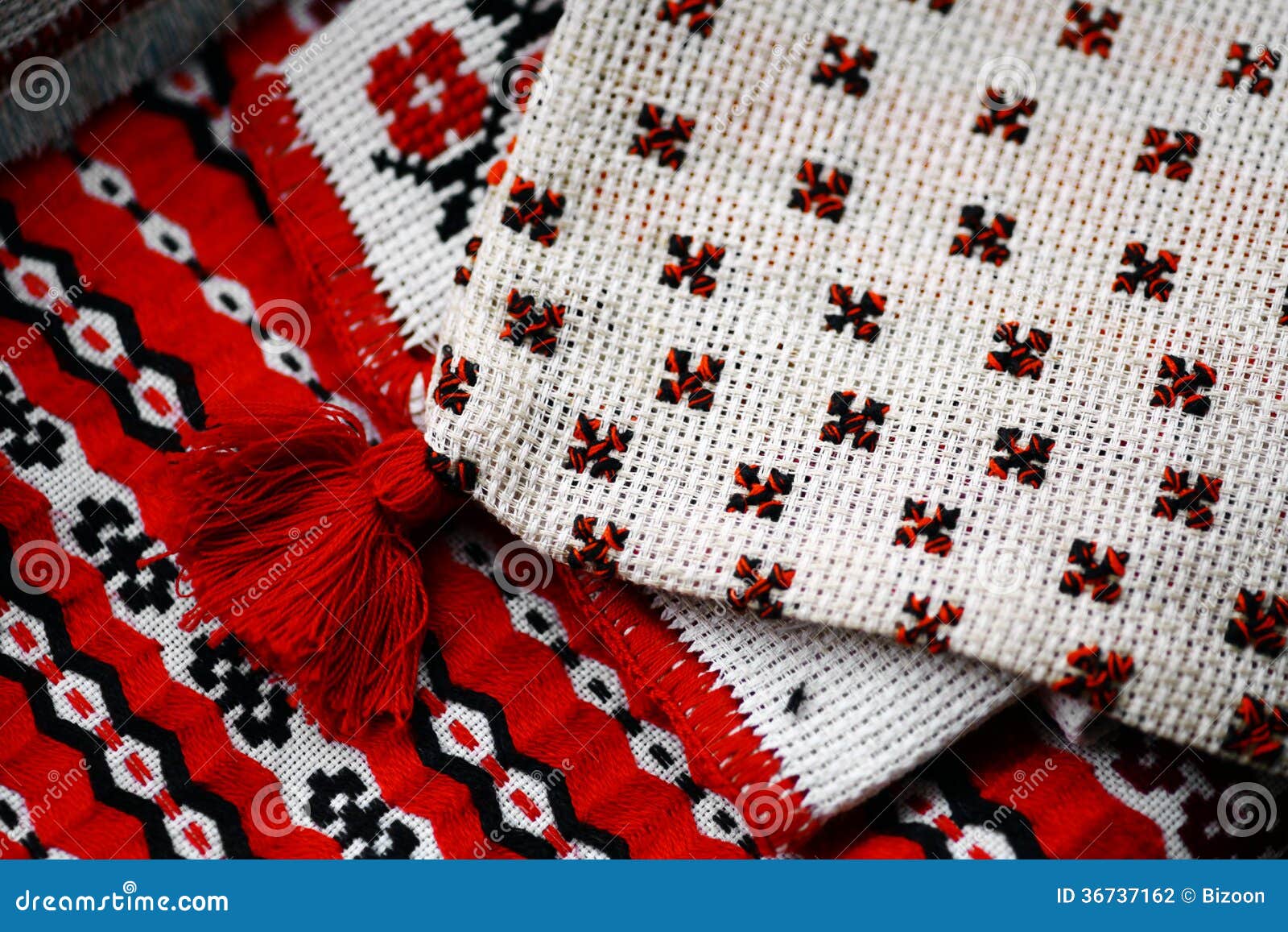 Romanian weaved cloth stock photo. Image of folk, silk - 36737162