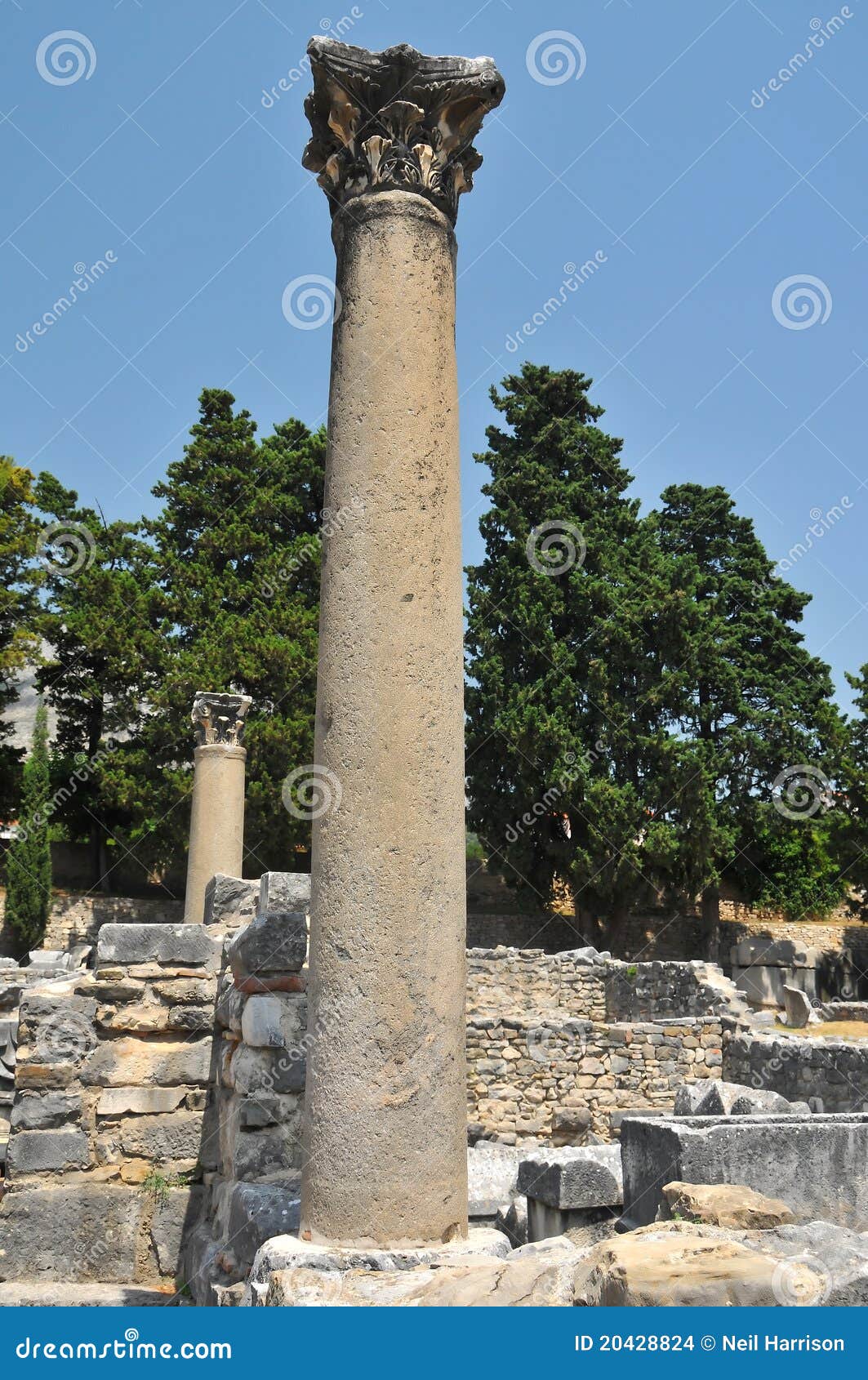 Romano rimane fotografia stock. Immagine di archeologia - 20428824