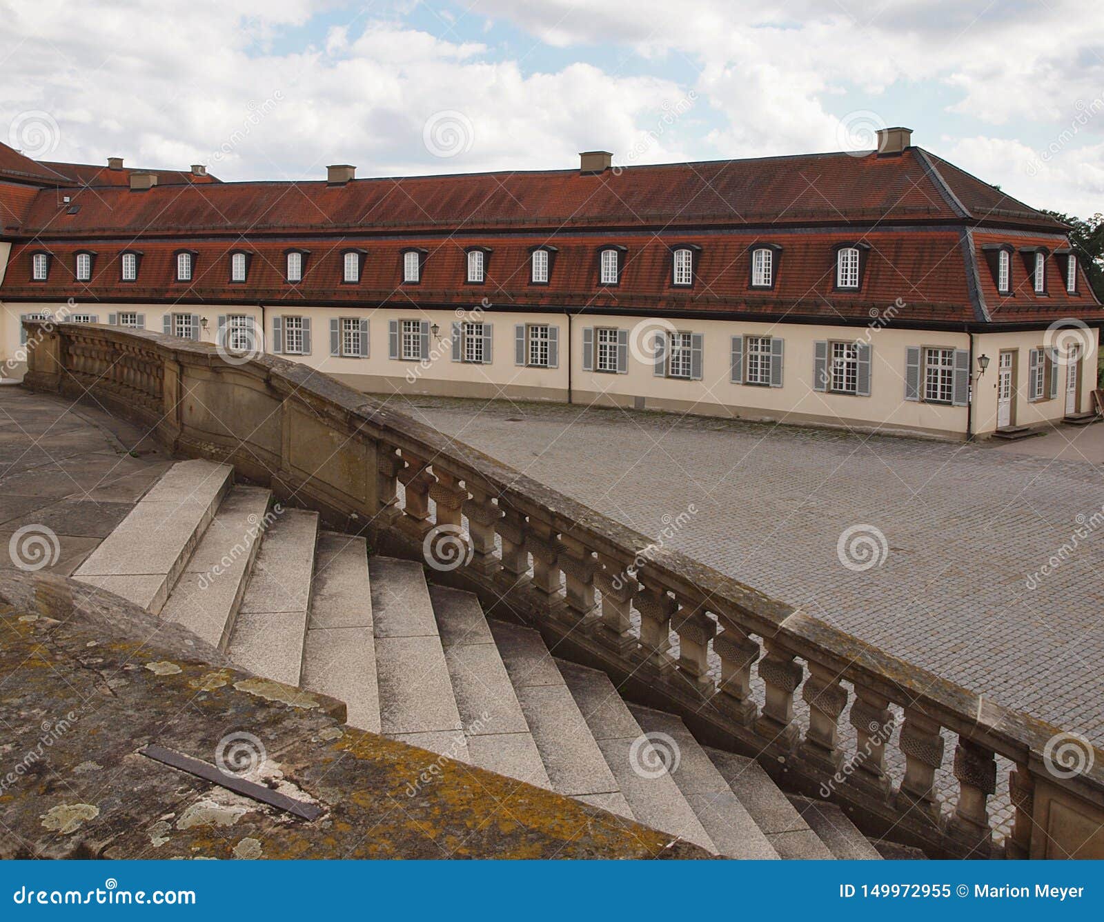 Romantic Architecture in Stuttgart, Castle Schloss Solitude Editorial ...