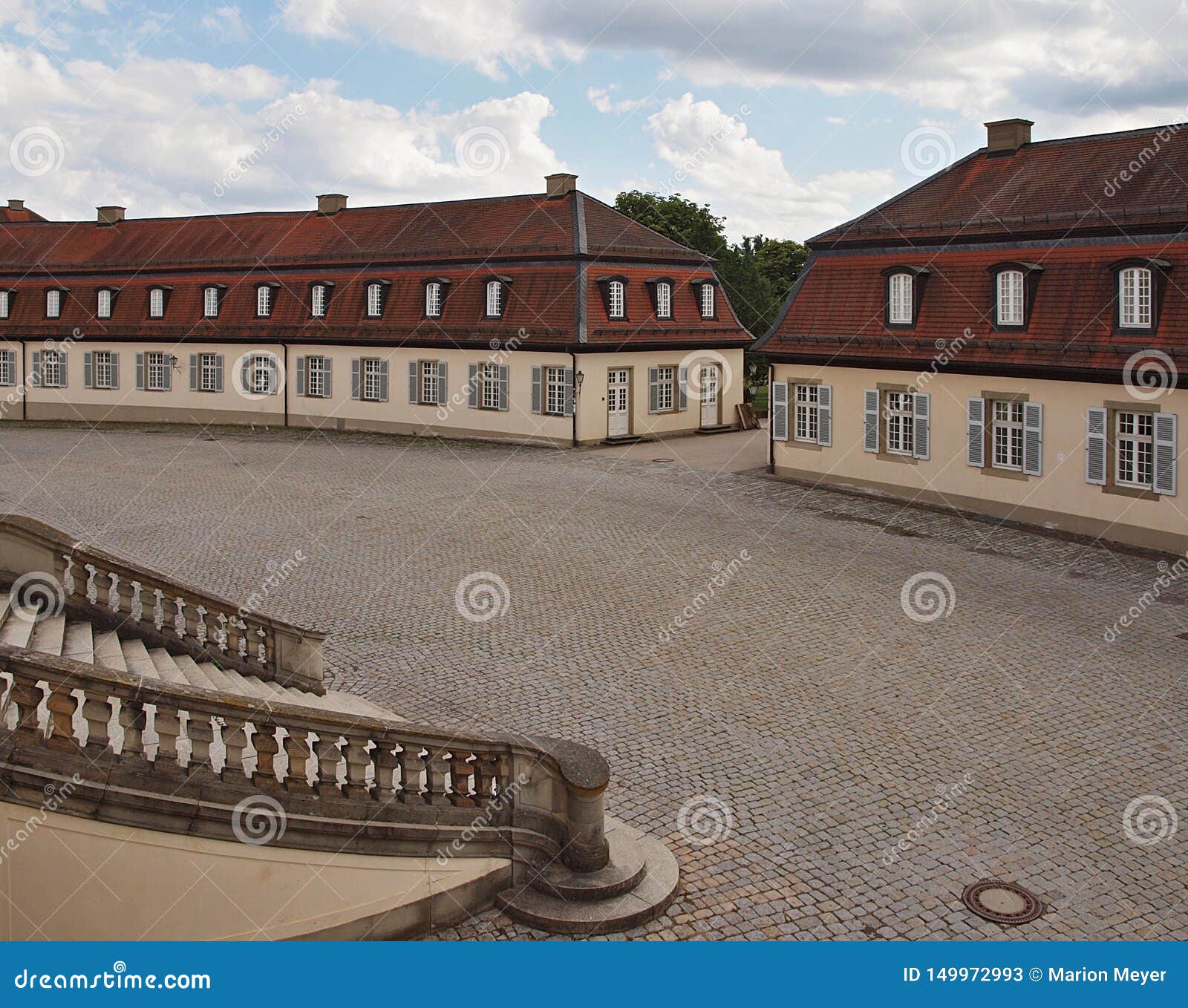 Romantic Architecture in Stuttgart, Castle Schloss Solitude Editorial ...