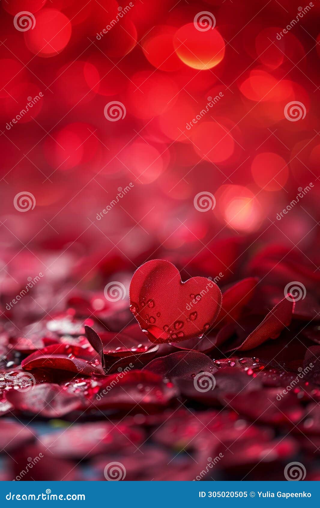 Romantic Backdrop for Expressing Love and Emotions Stock Image - Image ...