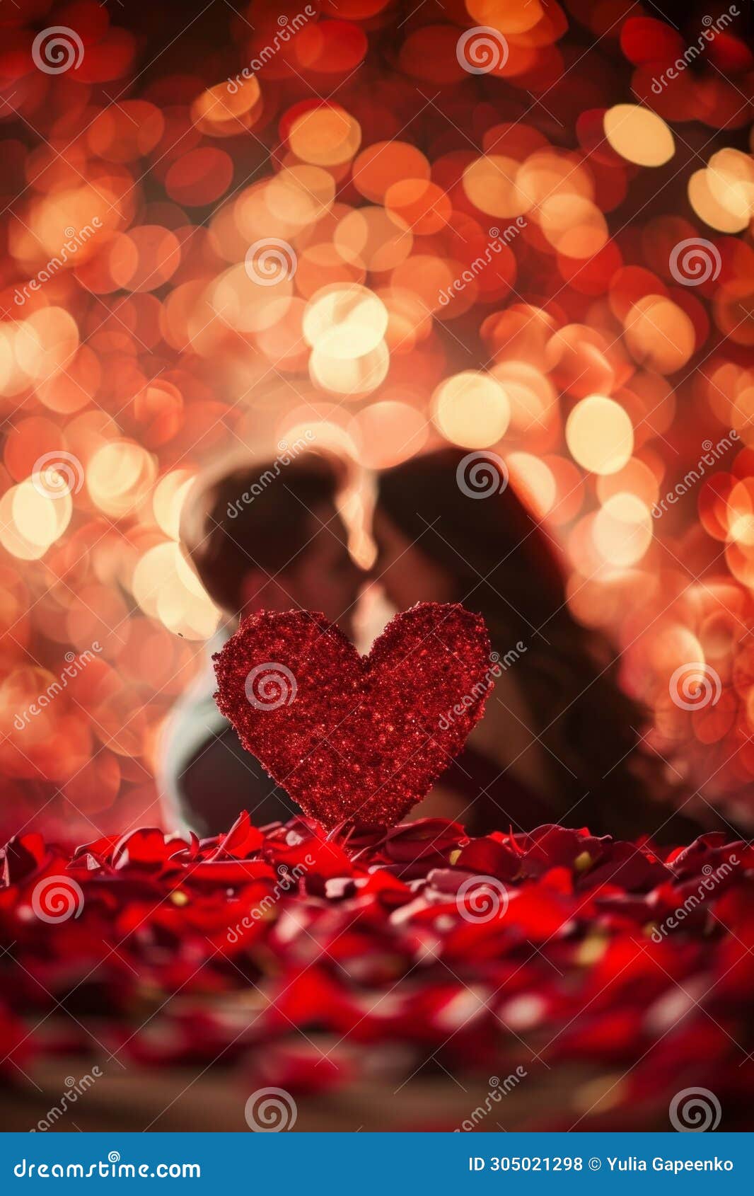 Romantic Backdrop for Expressing Love and Emotions Stock Photo - Image ...