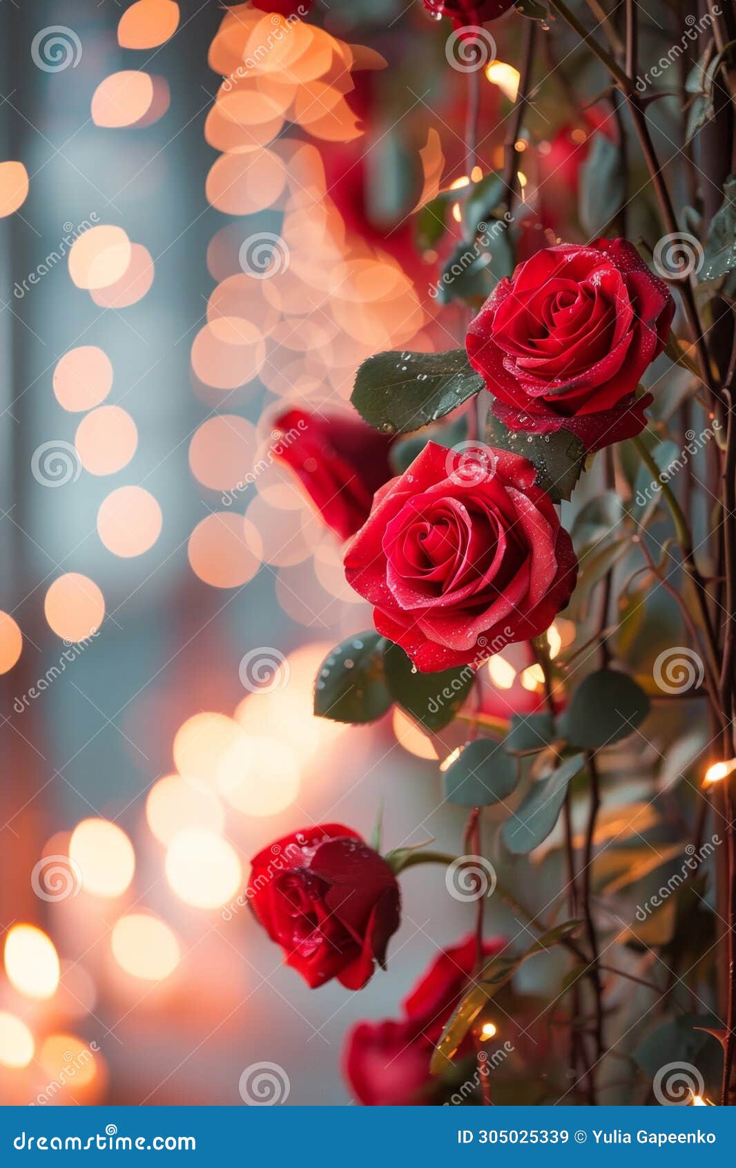 Romantic Backdrop for Expressing Love and Emotions Stock Image - Image ...