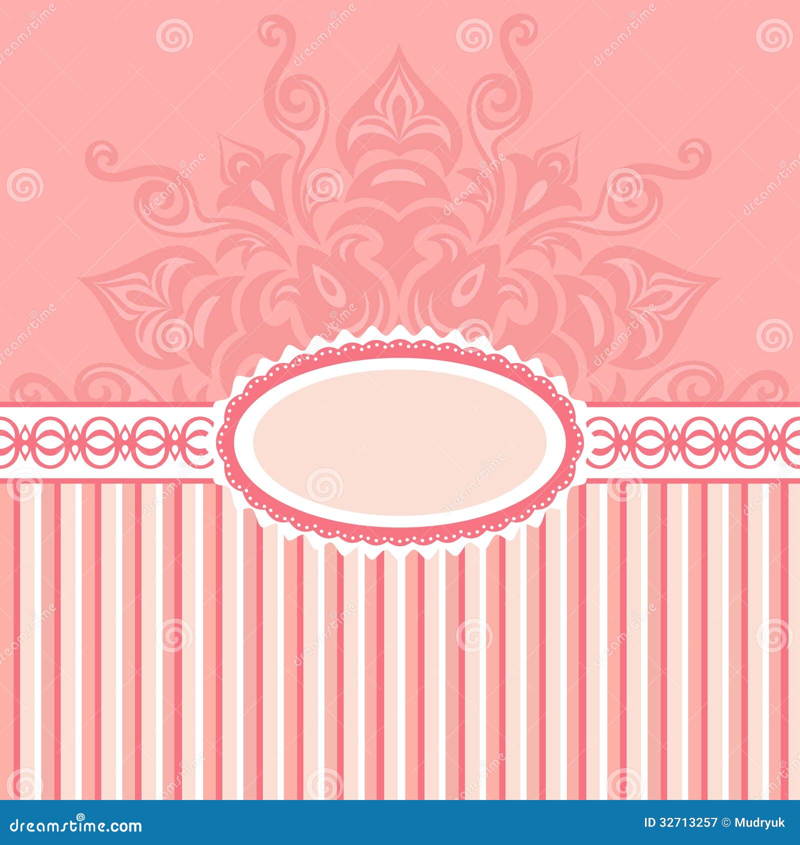 Pink Romantic Background Royalty