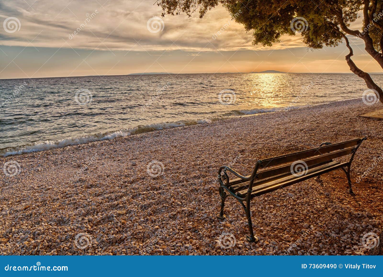 Two Beach Bench In Resort Royalty-Free Stock Photo | CartoonDealer.com ...