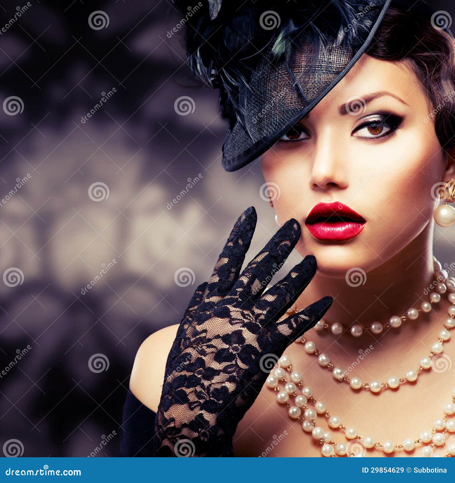 Retro Style Megaphone Announcement Background With Vintage Border And ...