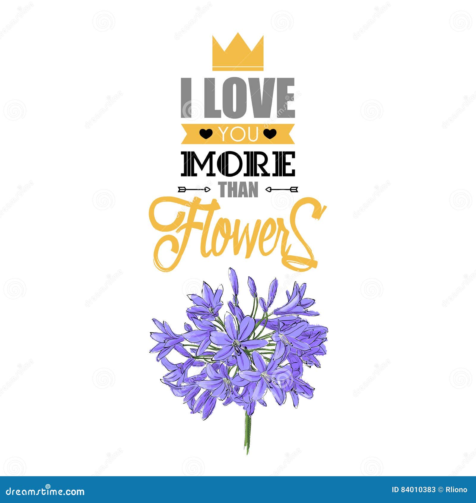 Romantic Card Text Flowers Stock Illustrations – 22,736 Romantic Card ...
