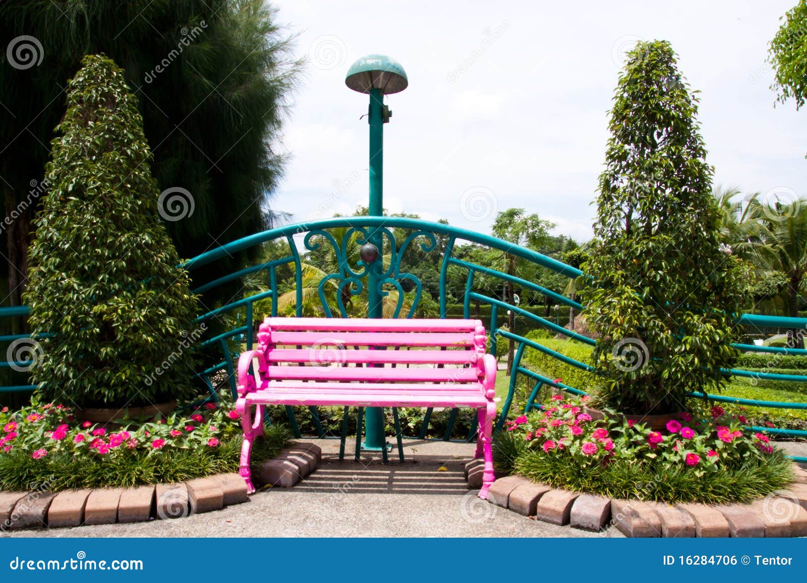 Romantic chair stock photo. Image of landscape, park - 16284706