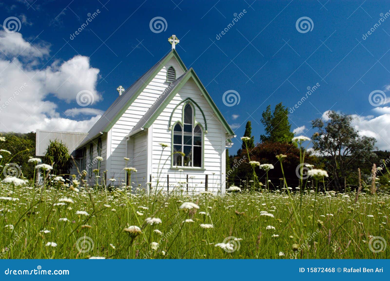 Romantic Church stock photo. Image of picturesque, christianity - 15872468