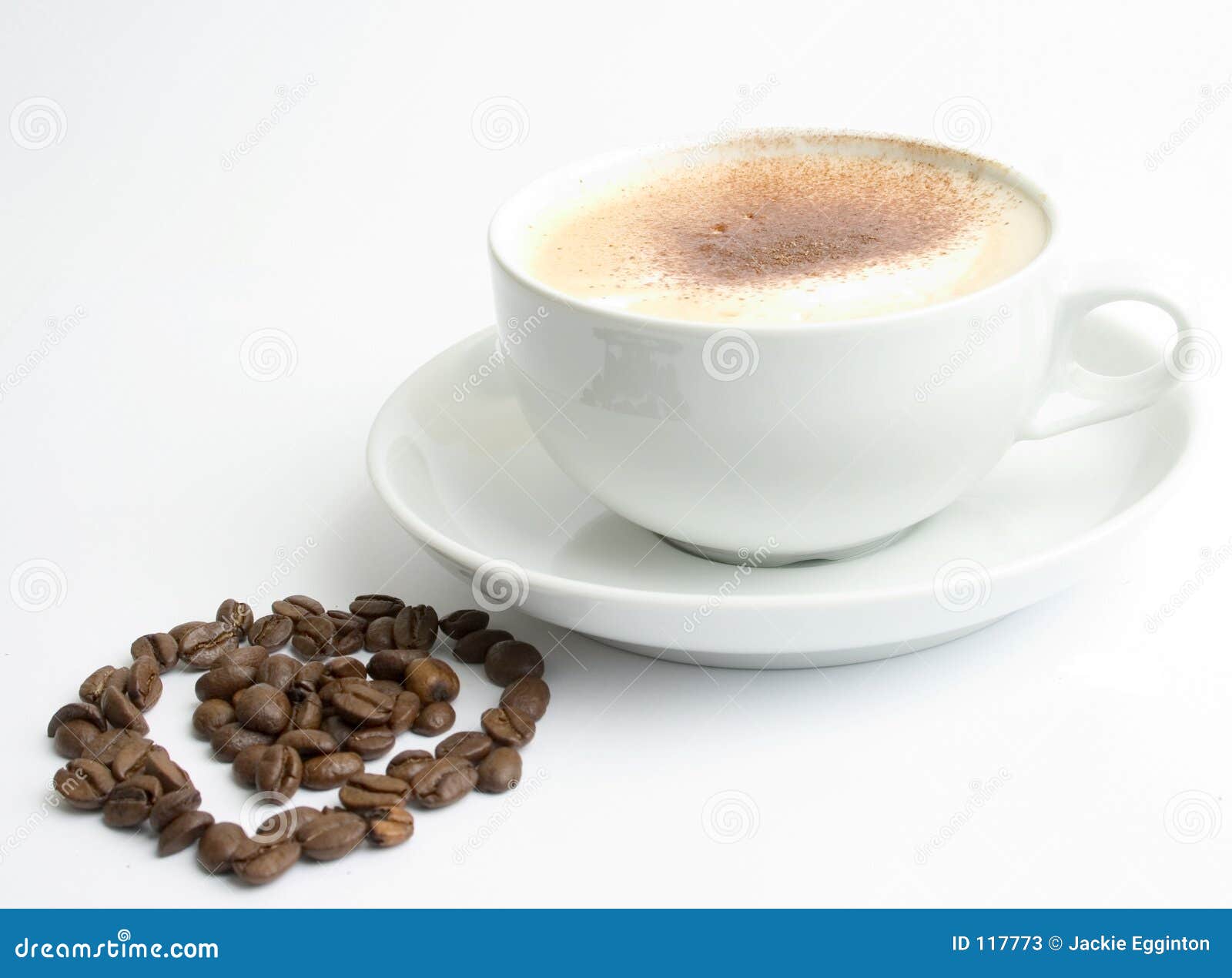 Romantic Coffee stock image. Image of valentine, beans - 117773
