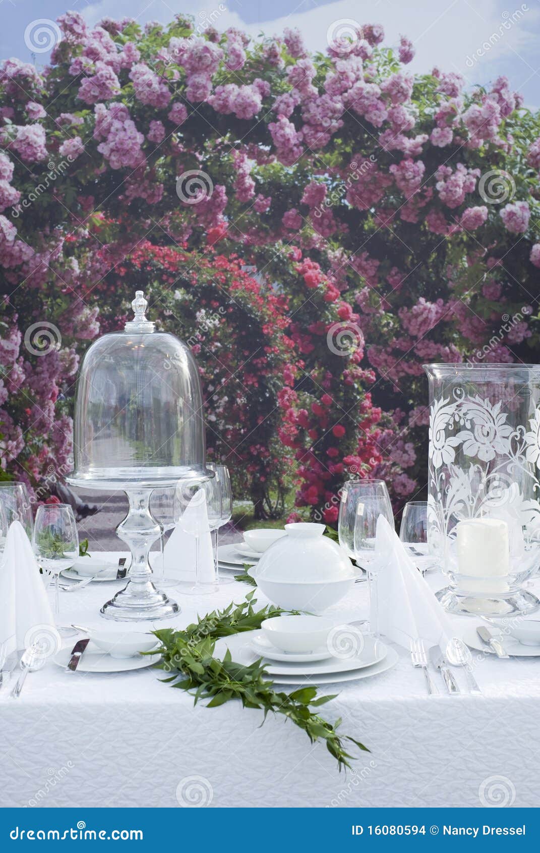 Romantic Coffee Table Setting Stock Photo - Image of dinner, cafe: 16080594